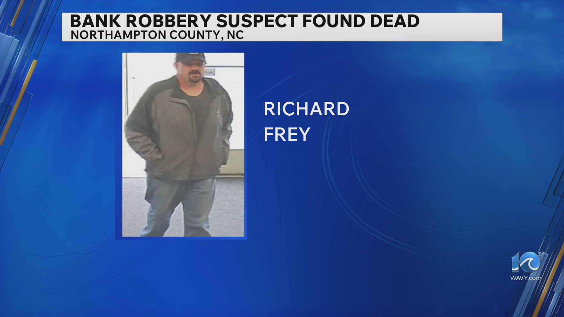 JCC bank robbery suspect found dead – WAVY.com