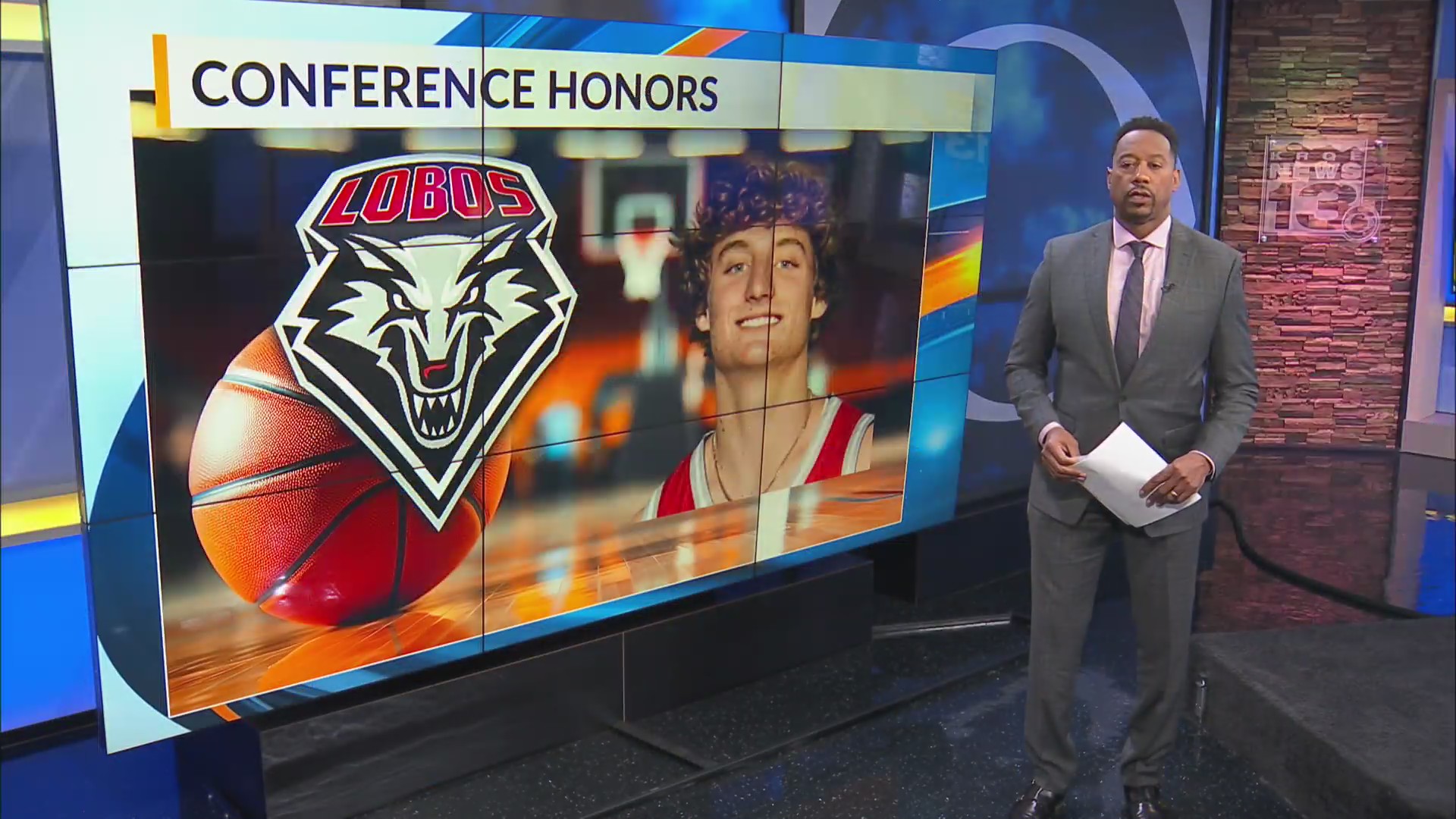 UNM guard Jake Hall picks up second Mountain West honor in 3 weeks ...