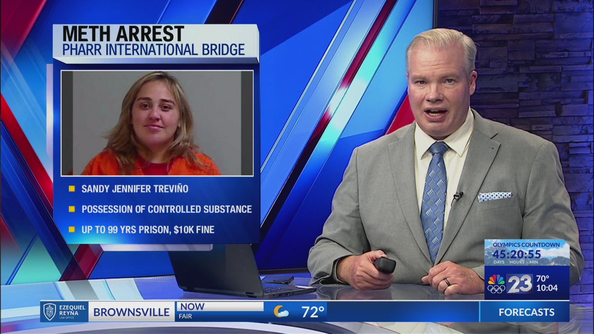 Pharr Woman Arrested – Sandy Jennifer Trevino – KVEO-TV