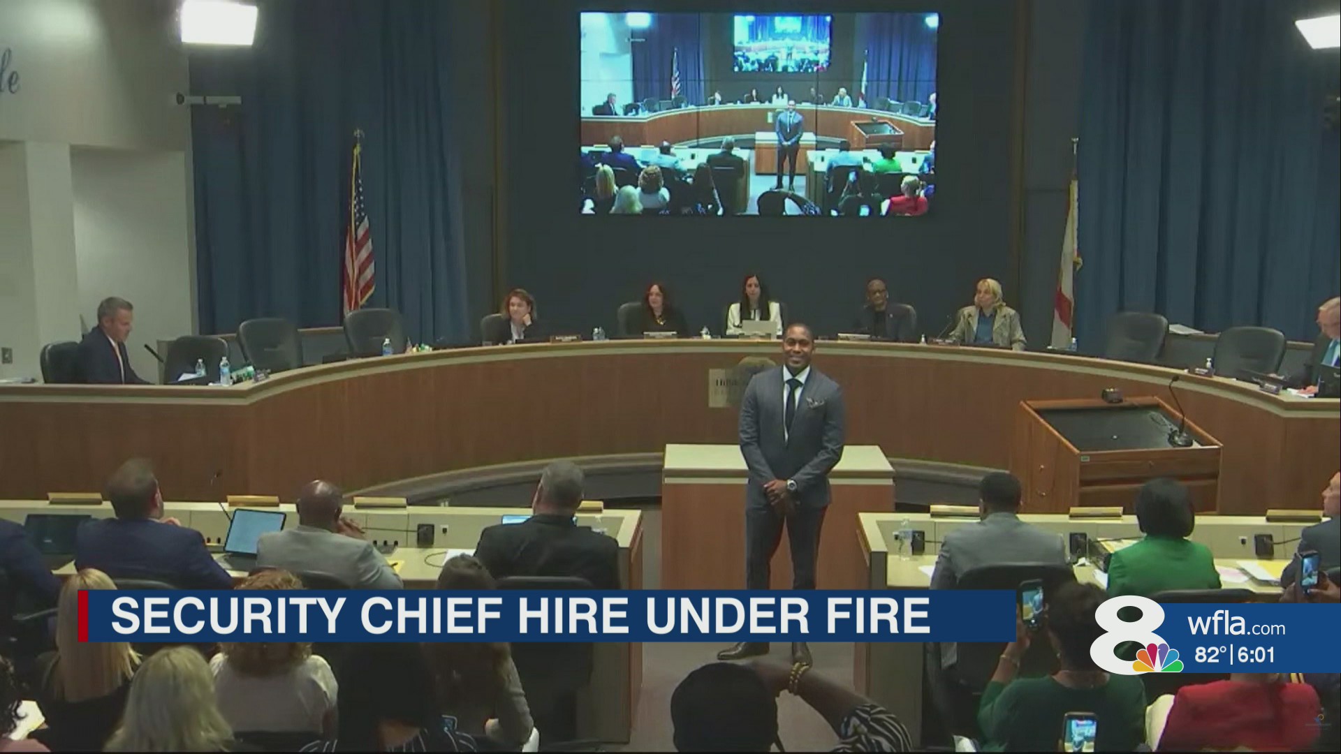 “New hire under fire: HCPS security chief appointment sparks debate” – WFLA