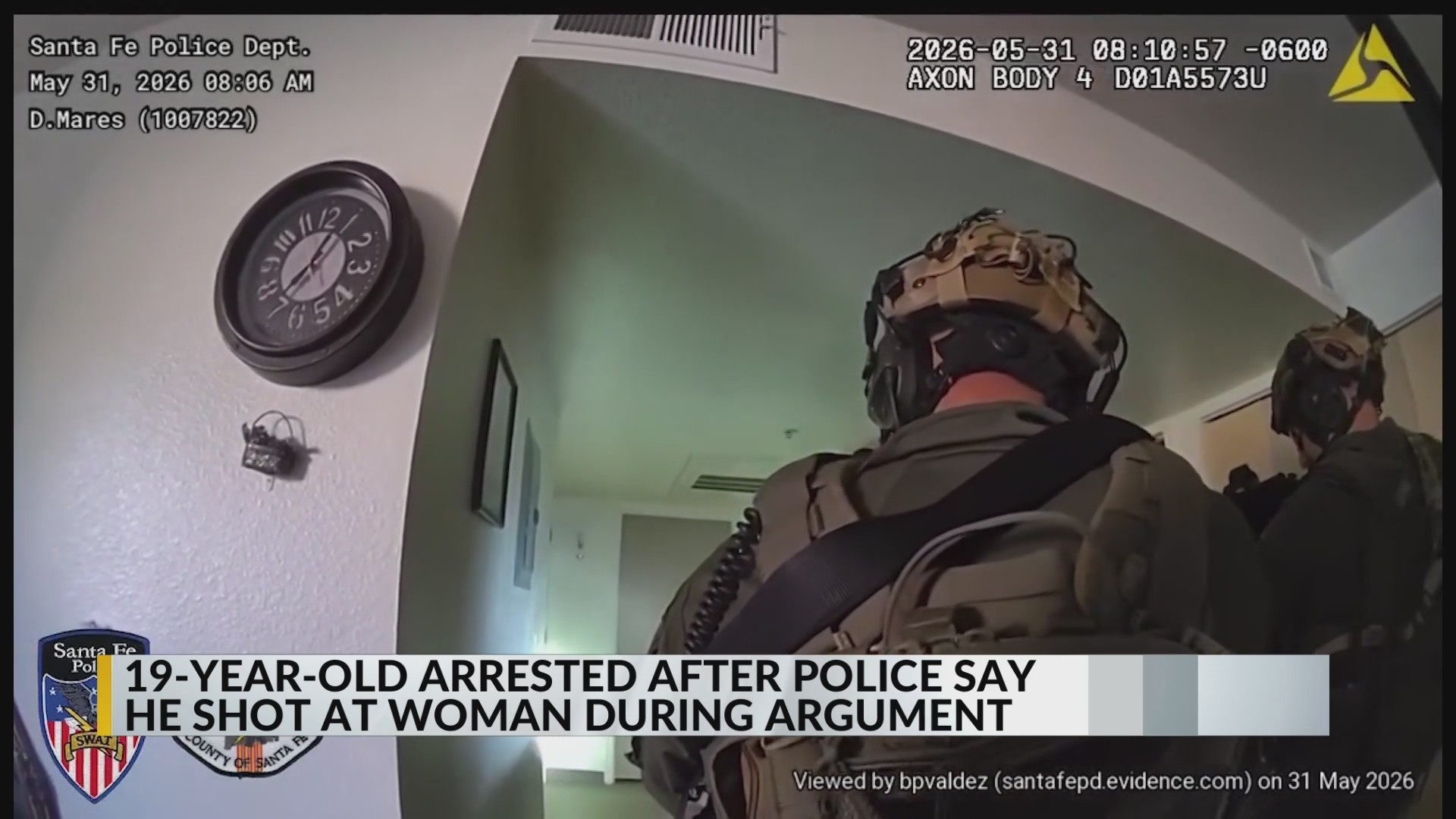 Teen arrested after firing gun at woman durning argument – KRQE NEWS 13 ...