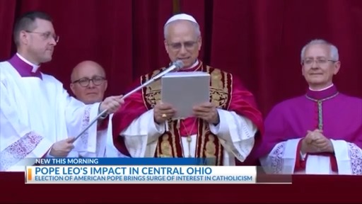 American Pope brings surge of interest in Catholicism – NBC4 WCMH-TV