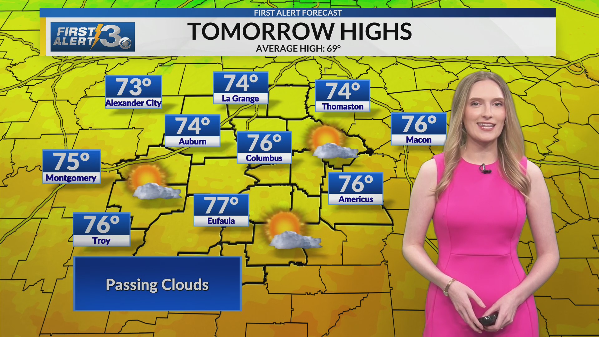 Columbus, Ga Forecast Saturday Evening (11/15/25)-Kaylee Barbee – WRBL