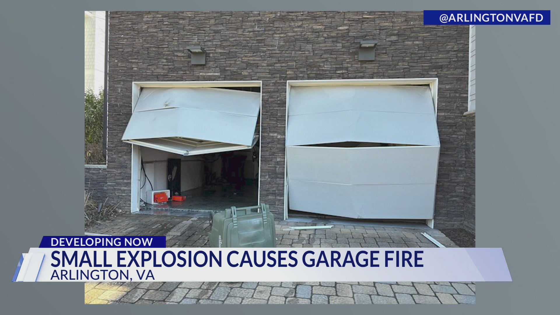 Arlington house fire sparks small garage explosion; fire marshal’s ...
