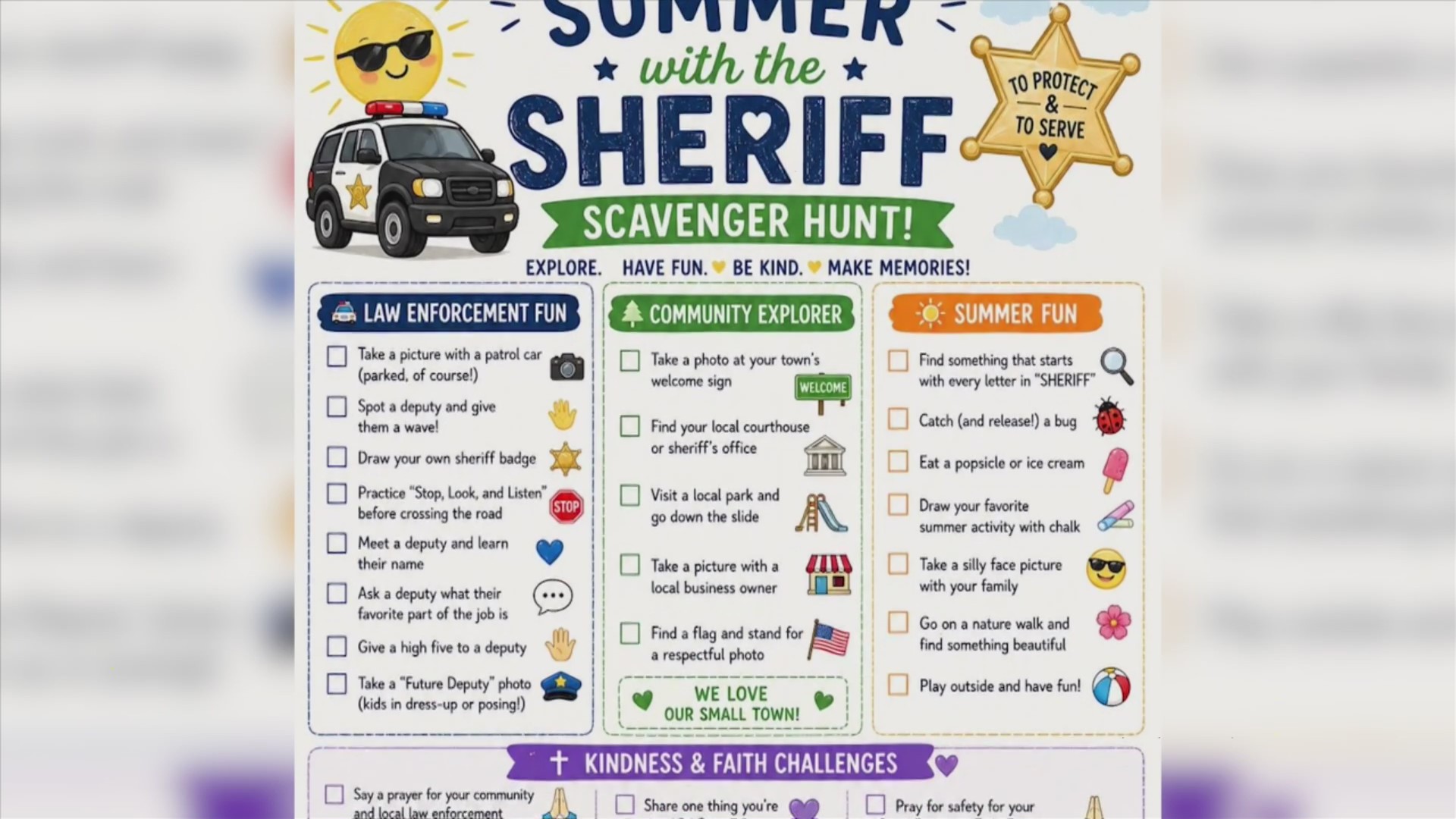 Liberty County Sheriff’s Office launches “Summer with the Sheriff ...