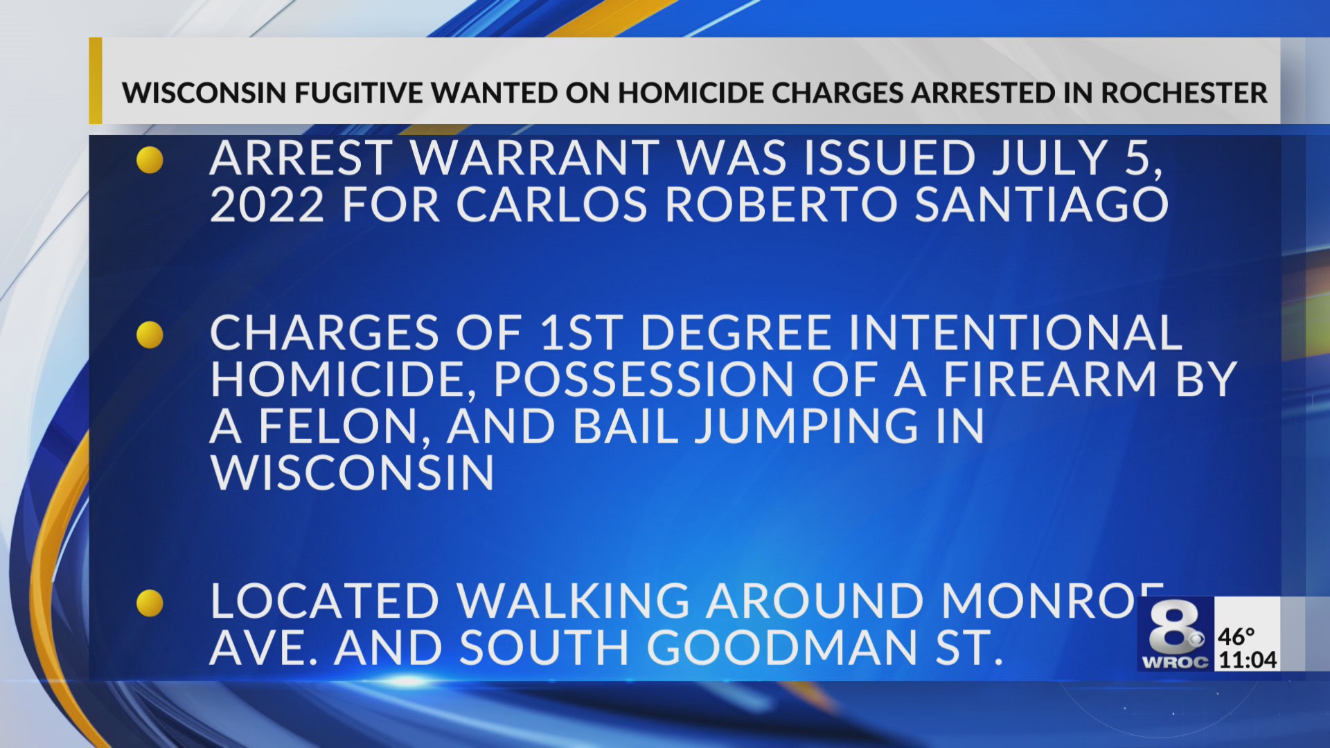 Rochester arrest of Wisconsin homicide suspect ends multi-state manhunt ...