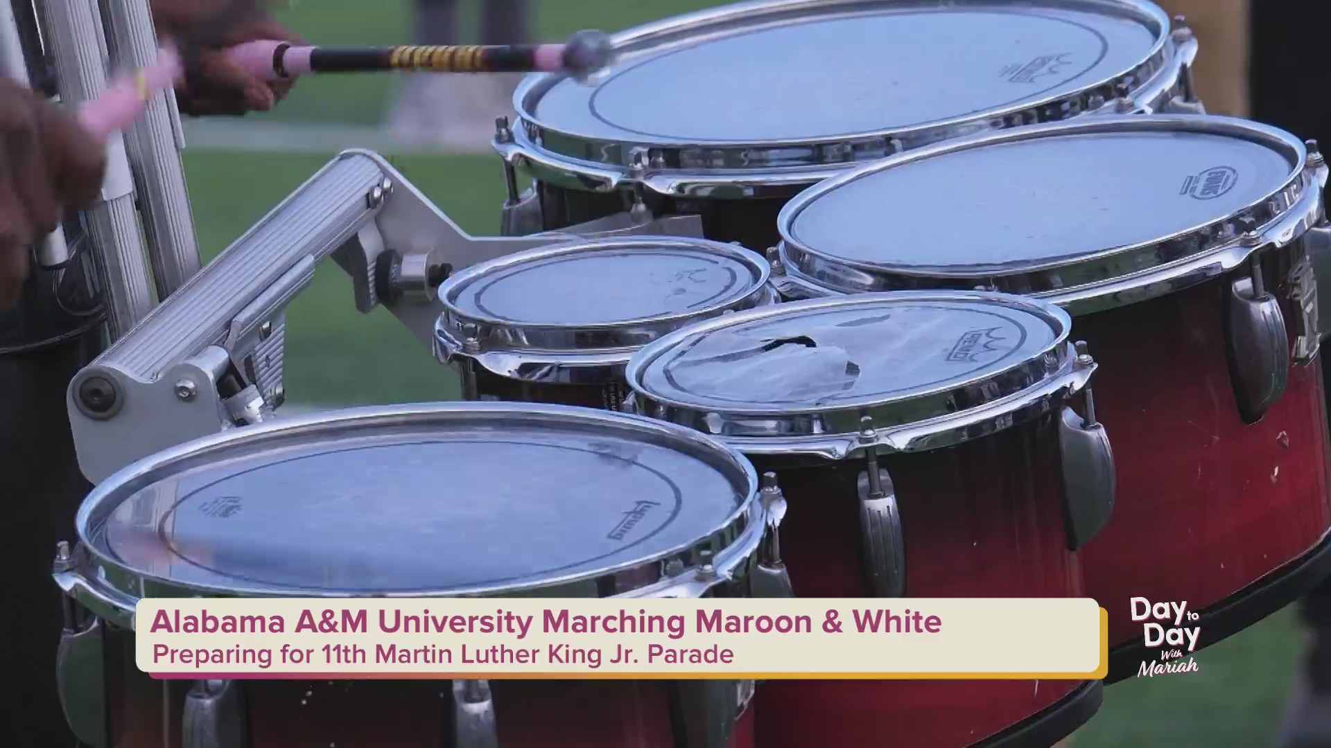 Alabama A&M’s Marching Band Prep for 11th MLK Parade | November 17 ...