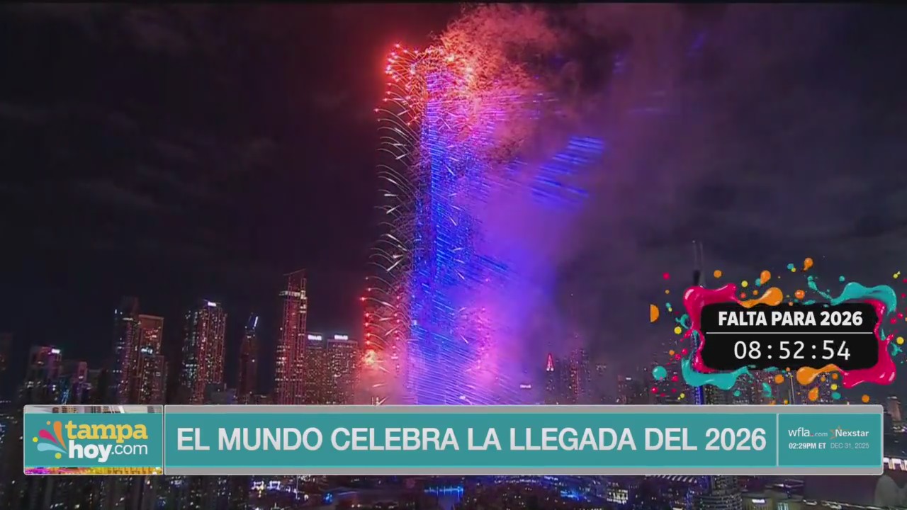 Dubái presenta gran espectáculo para recibir el 2026 – WFLA
