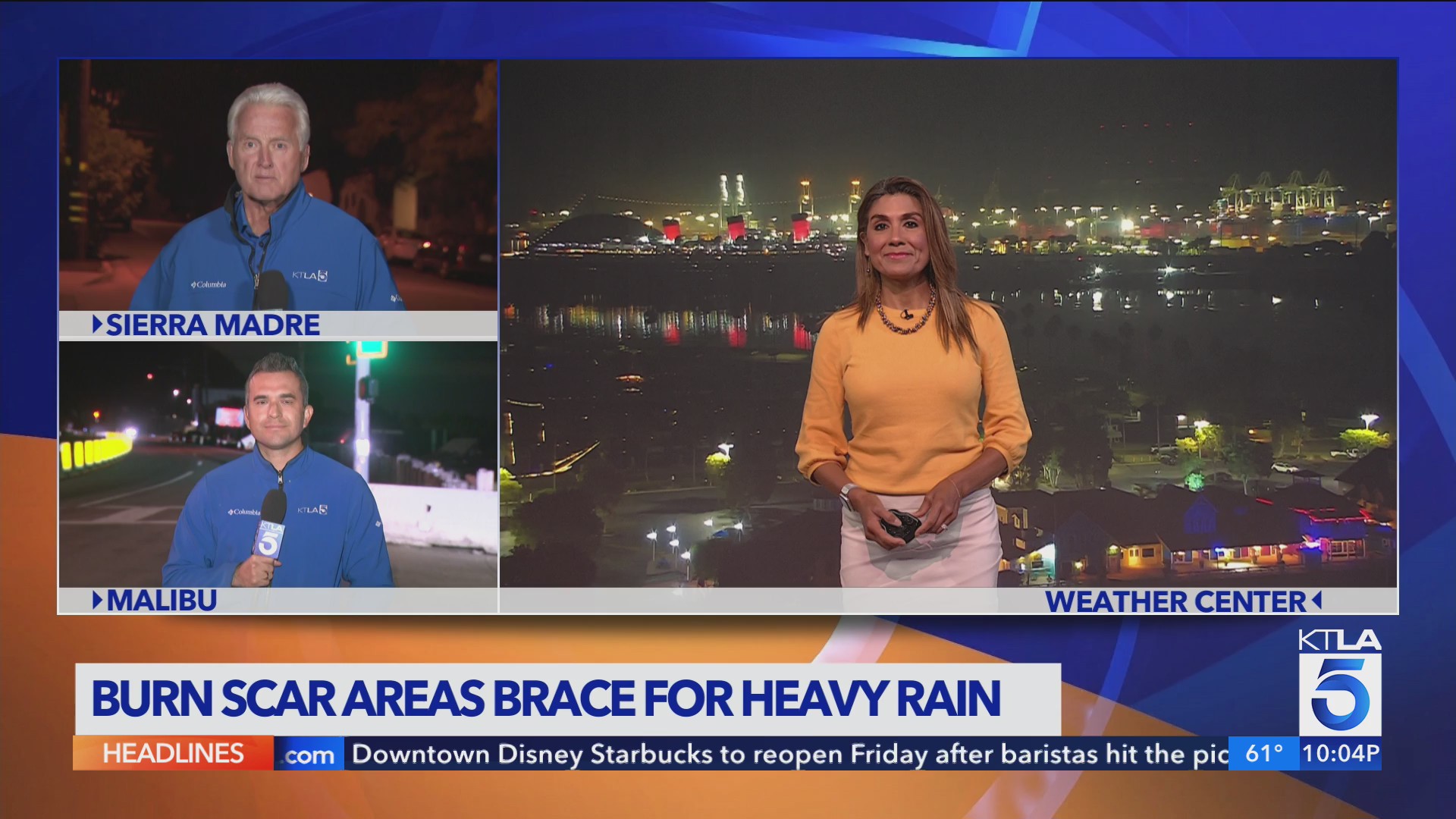 KTLA 5 News team coverage of storm barreling toward SoCal – KTLA