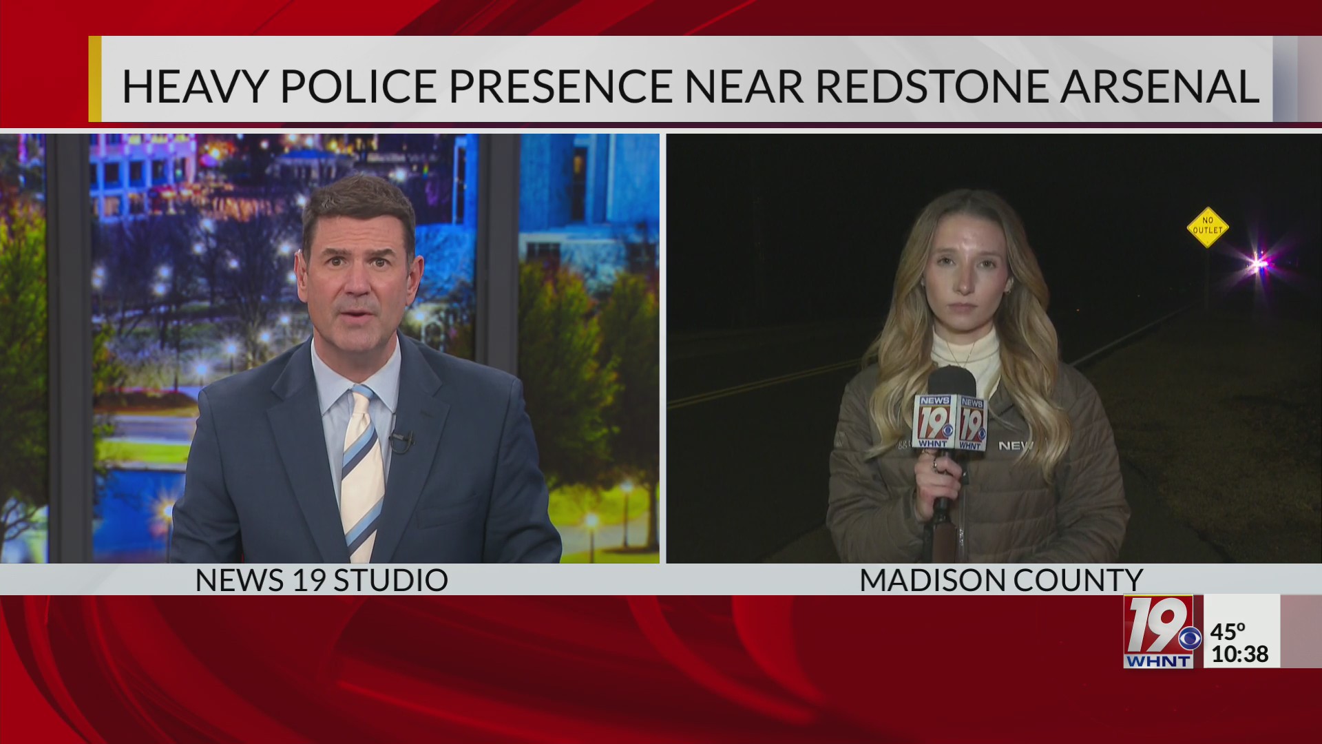 Heavy Police Presence Near Redstone Arsenal | Dec. 17, 2025 | News 19 ...