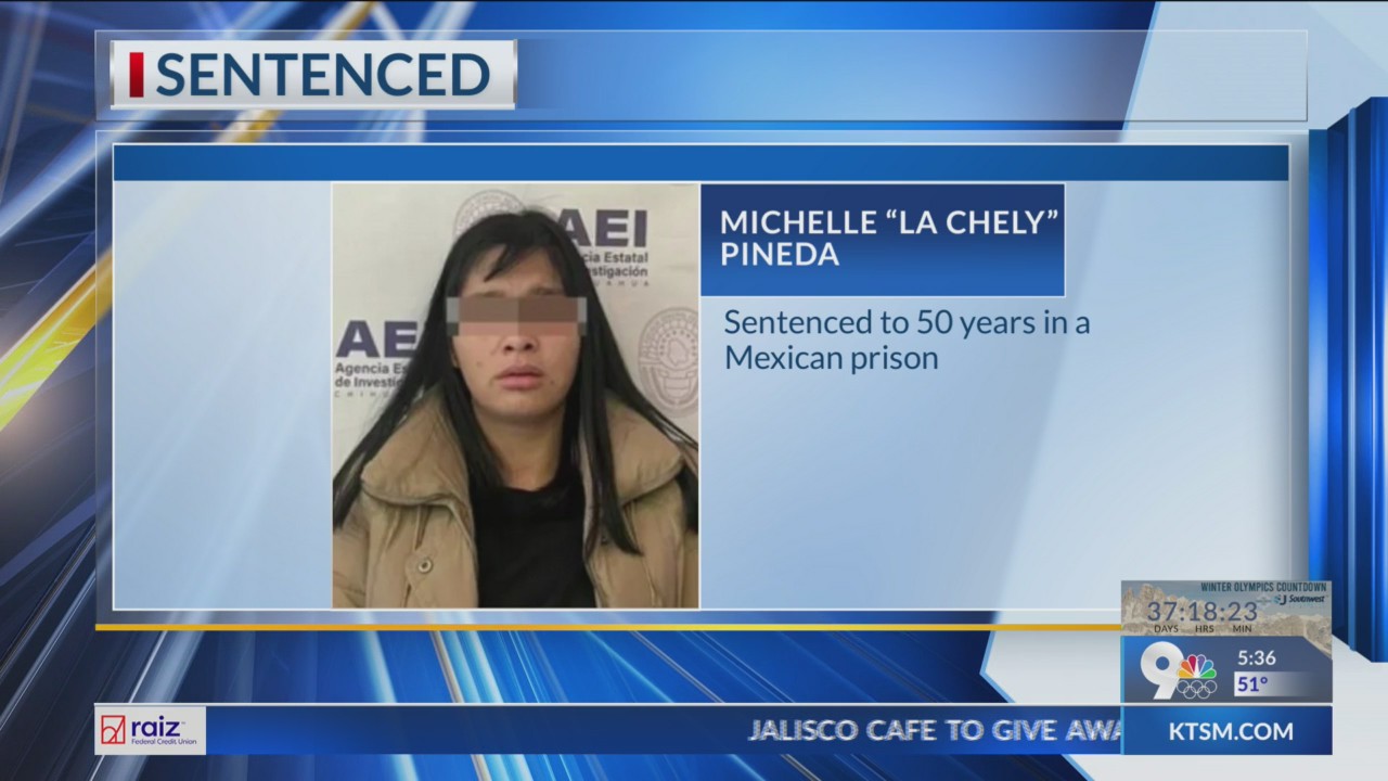 Notorious ‘La Chely’ gets 50 years in Mexican prison – BorderReport