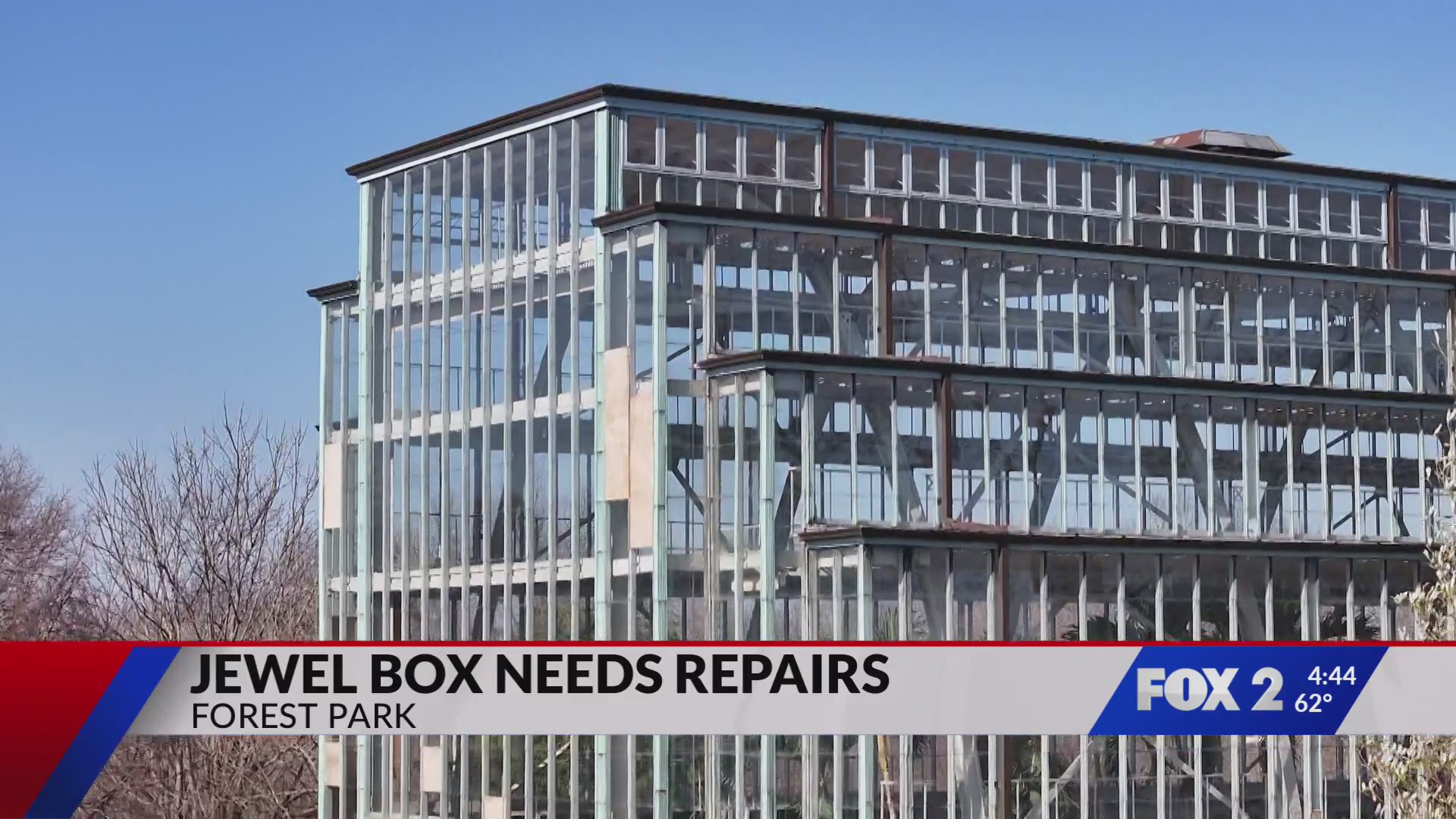 Jewel Box at Forest Park needs $5 million in repairs, officials say – FOX 2