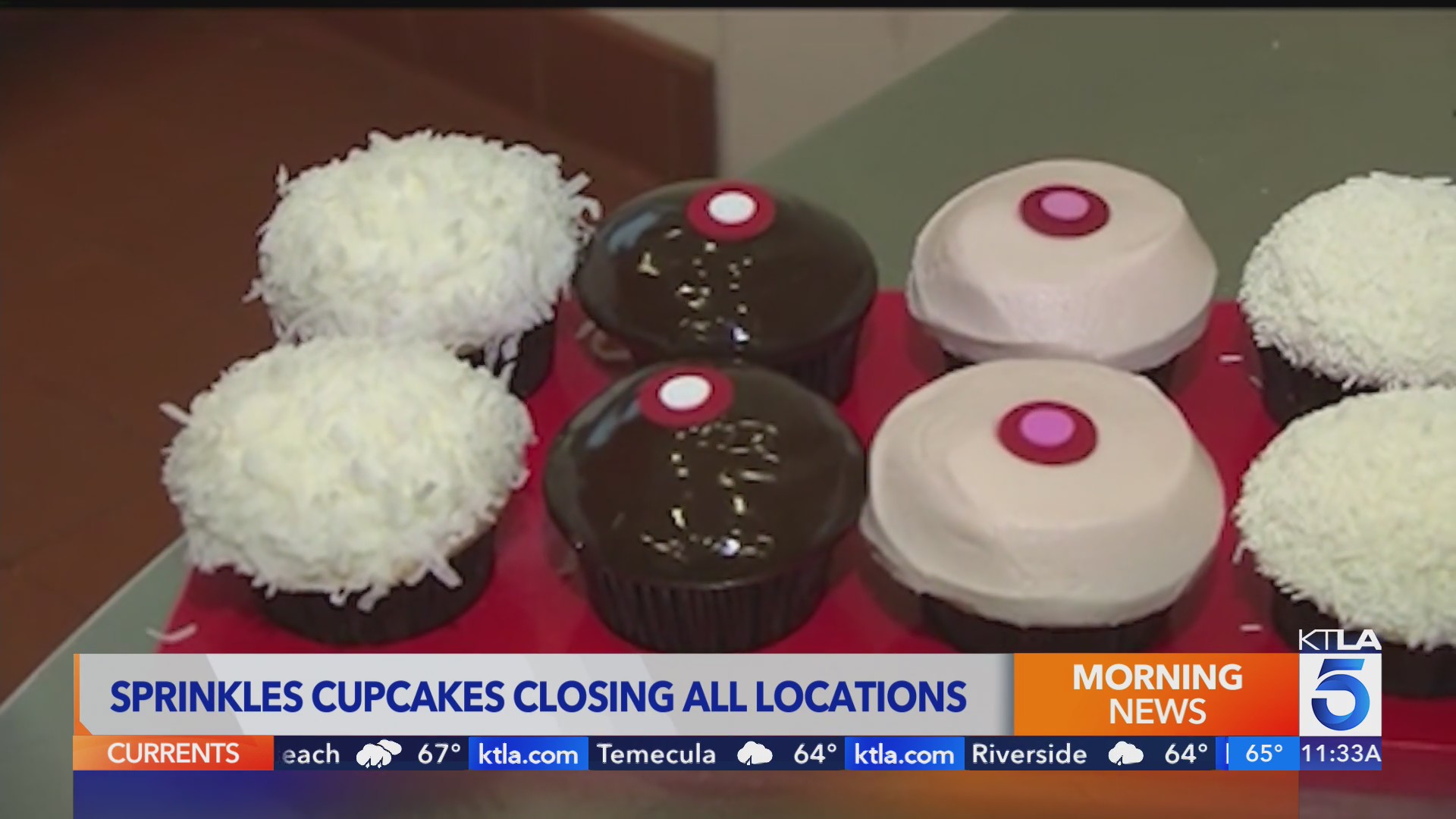 Sprinkles Cupcakes chain shuts down company-owned bakeries – KTLA