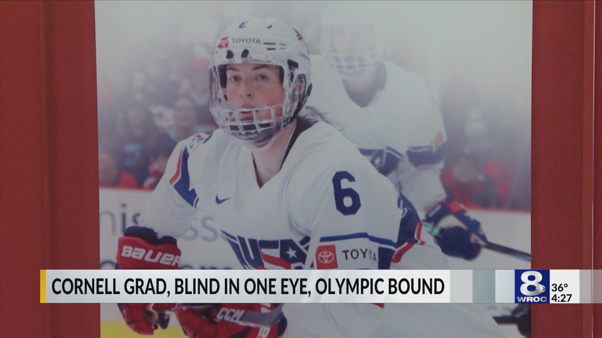 Cornell grad featured on News 8 named to Olympic hockey team – WETM ...