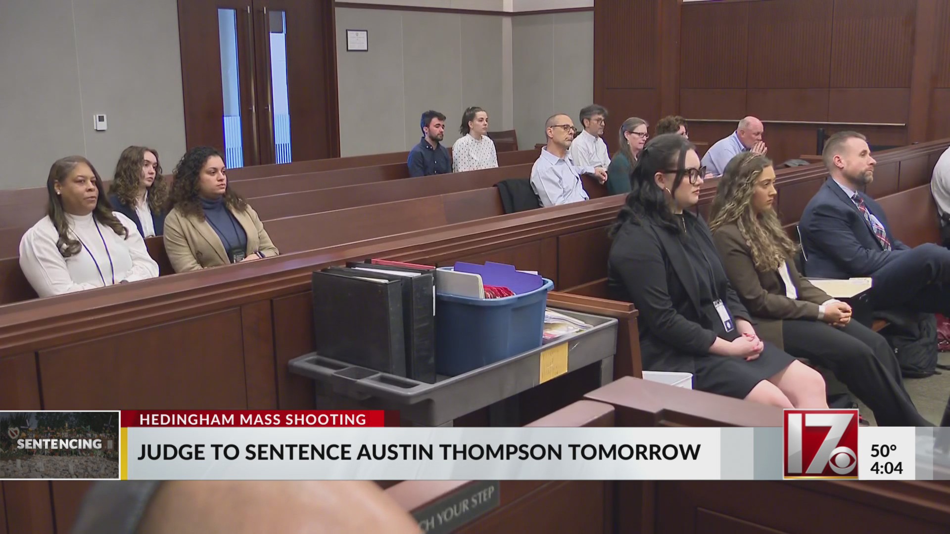 Judge to sentence Austin Thompson tomorrow – CBS17.com