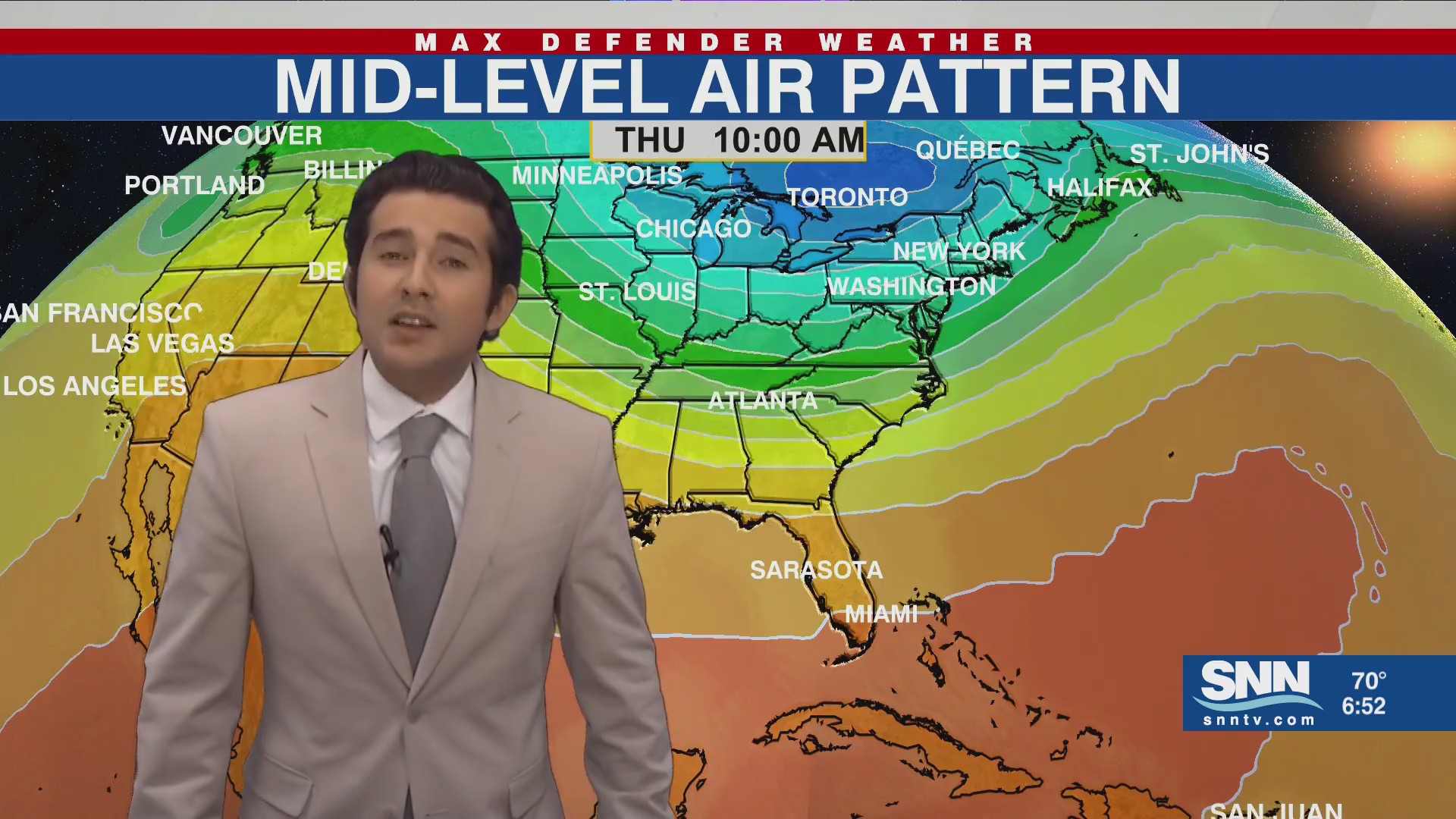 Slightly warm than normal Tuesday with partly cloudy skies – SNN News