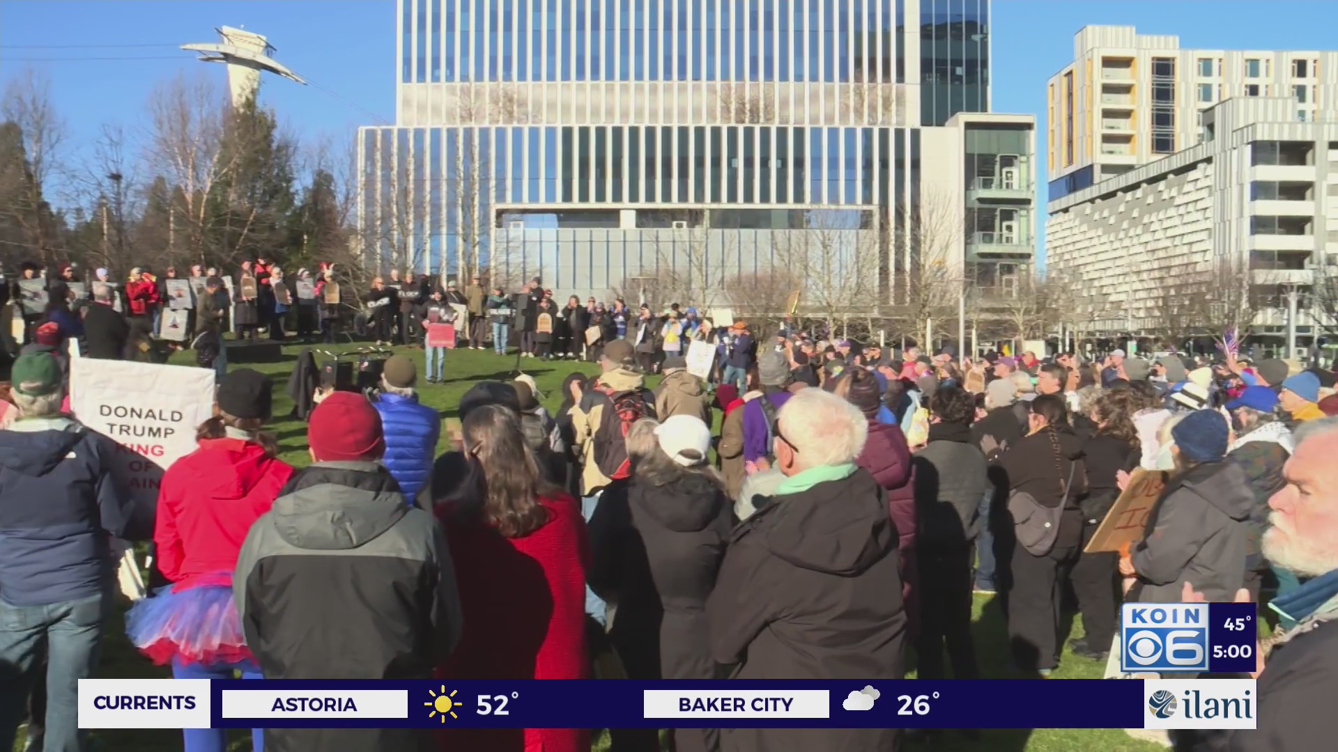 Hundreds march in Portland on MLK Day – KOIN.com