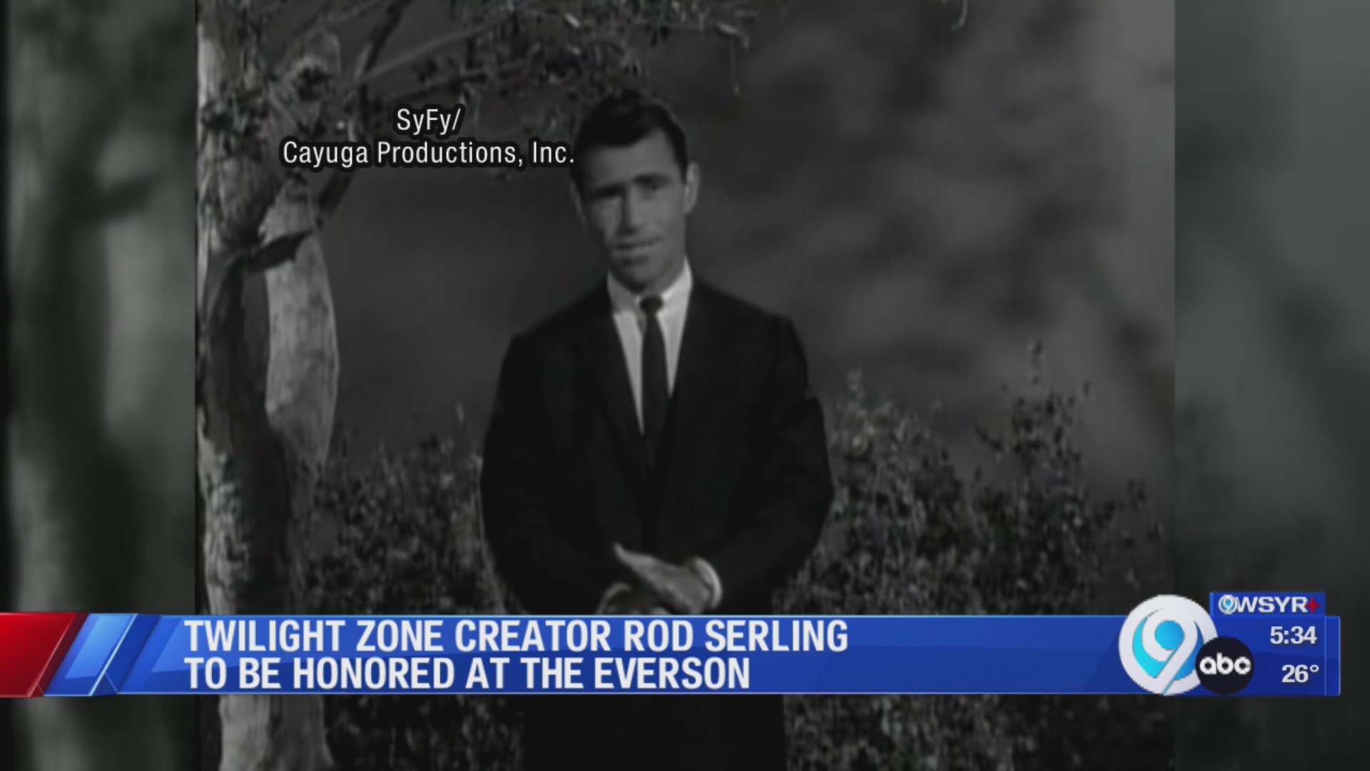 Interview: Twilight Zone creator Rod Serling to be honored at Syracuse ...