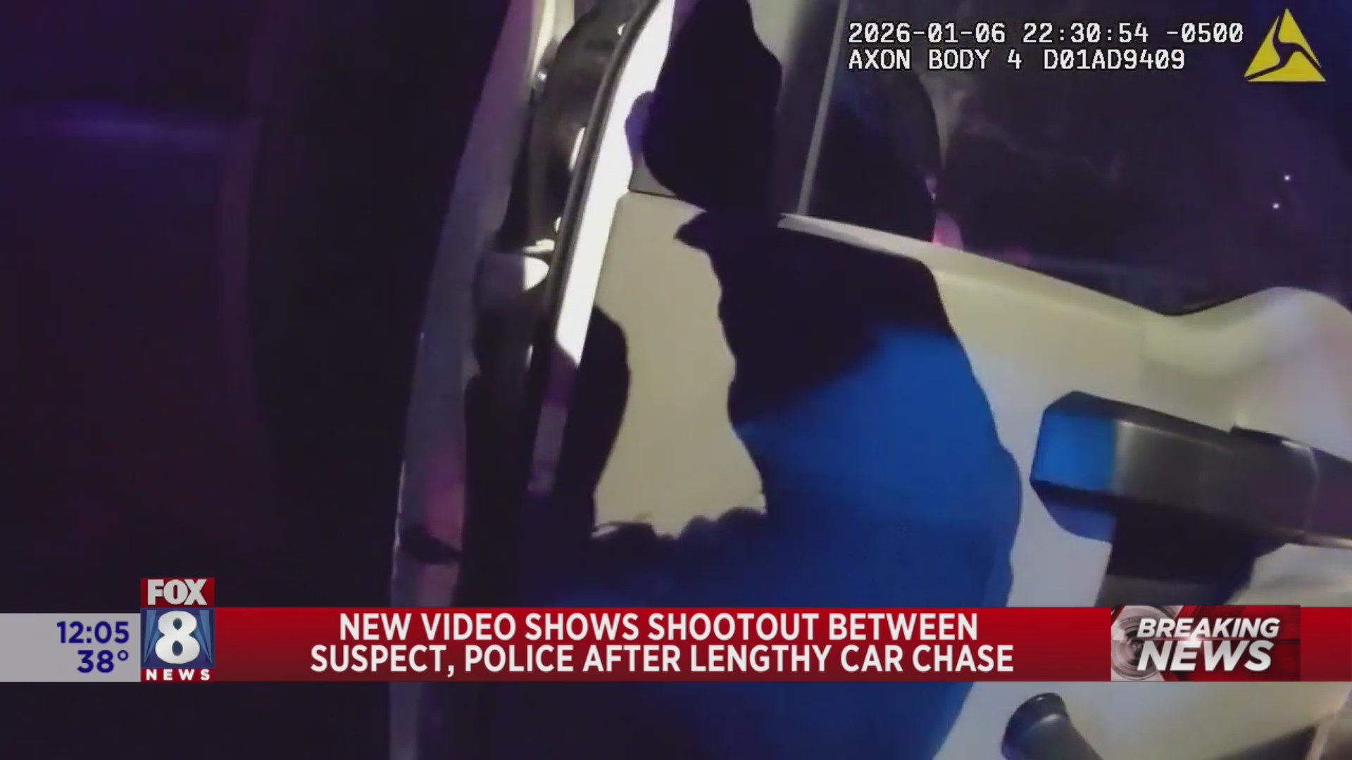 New video shows shootout between suspect, police – Fox 8 Cleveland WJW