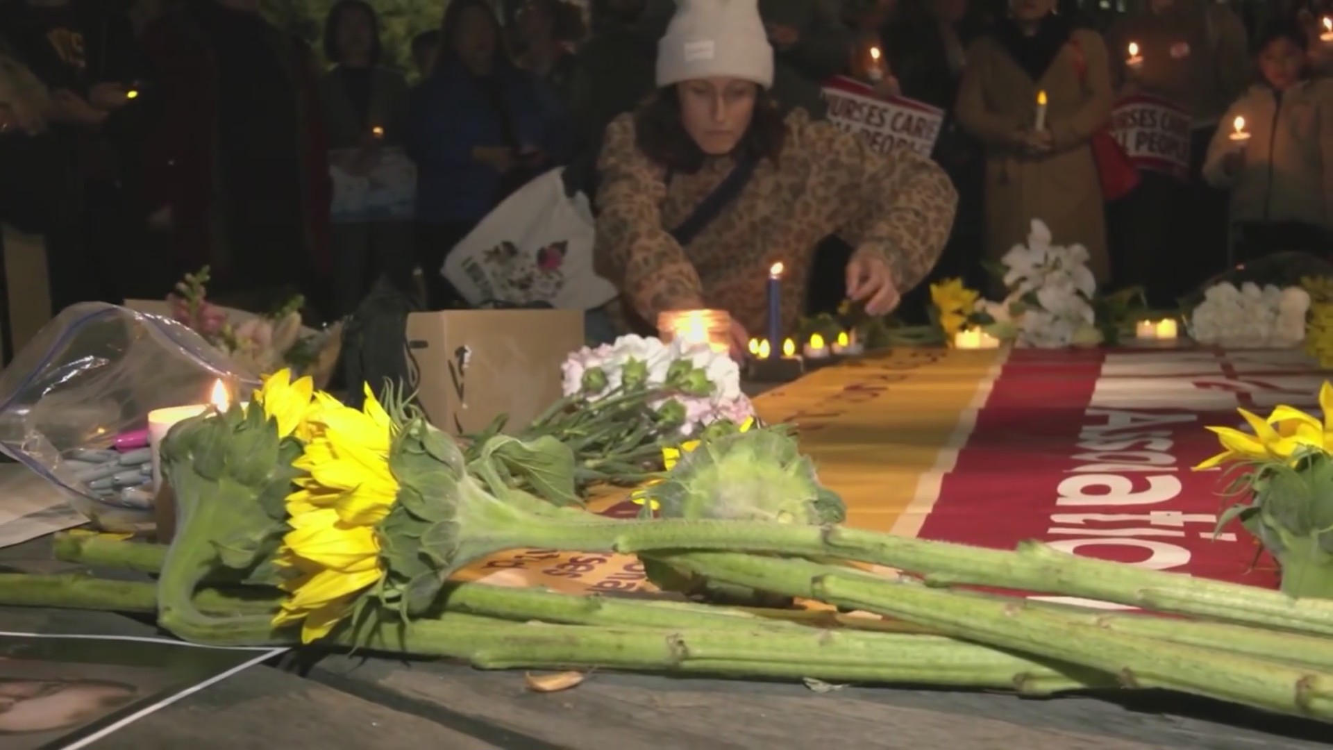 SF healthcare workers hold vigil for Alex Pretti – KRON4