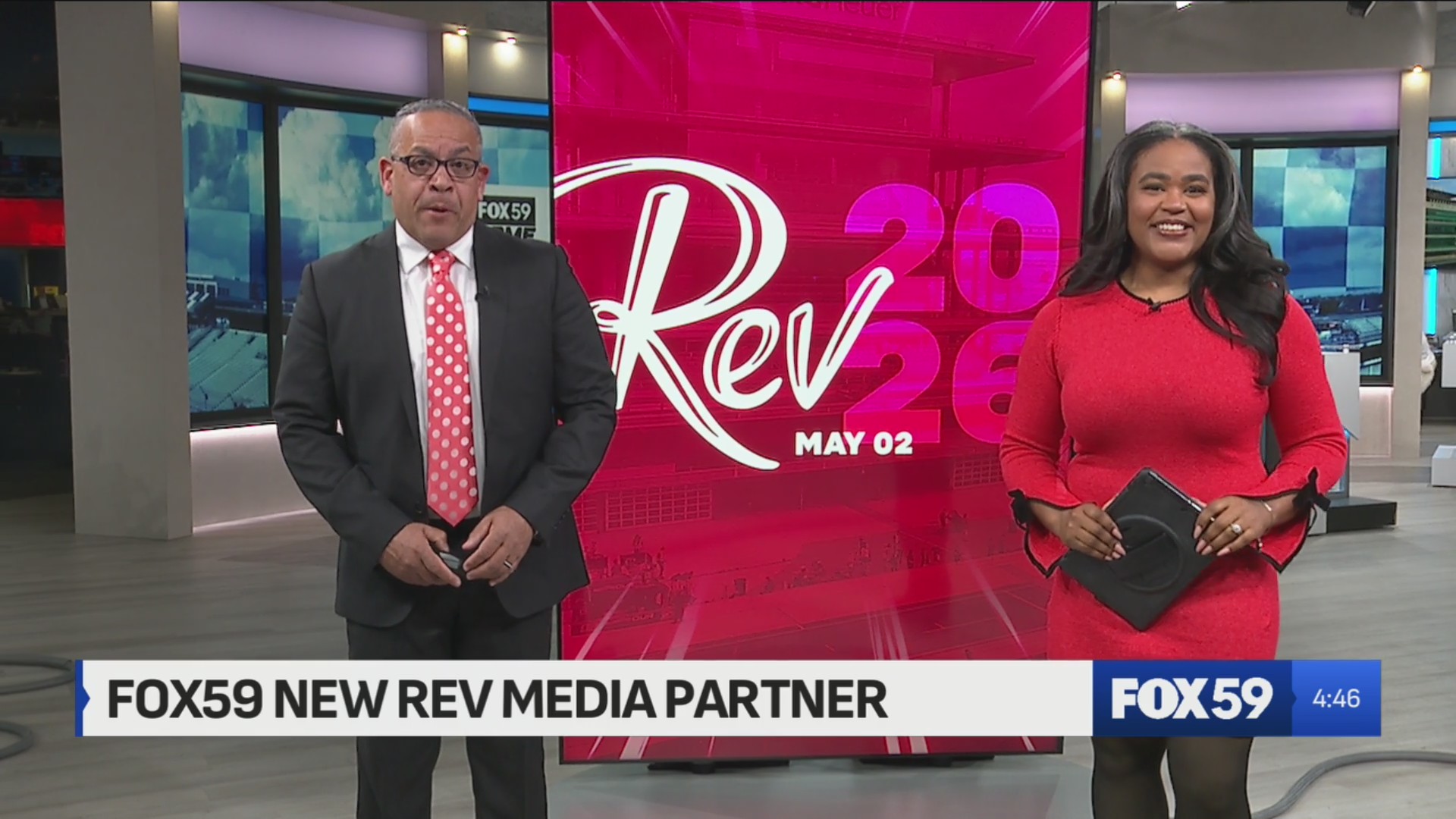 FOX59/CBS4 join Rev as media partners – Fox 59