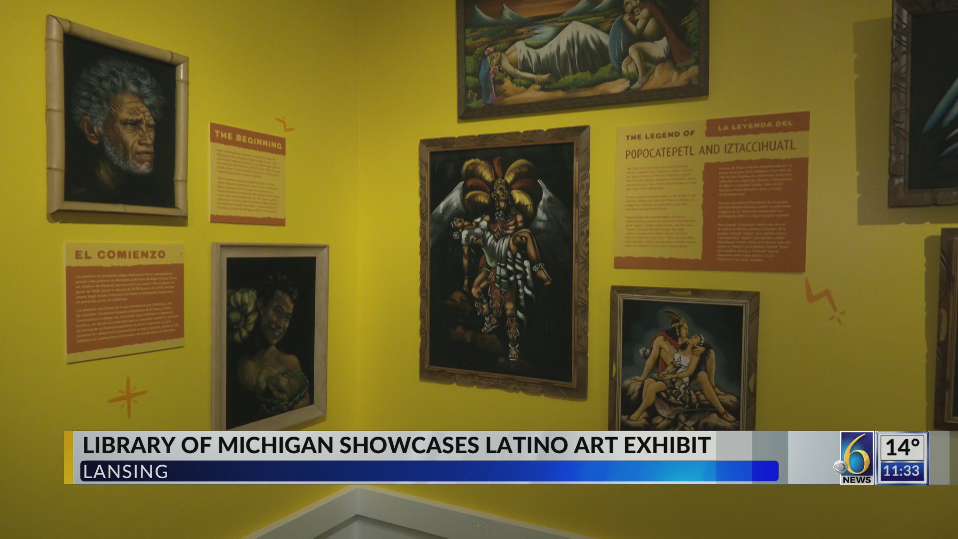 Black velvet art highlights Latino history in Michigan – WLNS 6 News