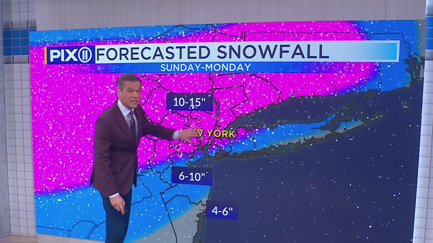 Winter storm watch issued for NY, NJ as snowstorm barrels toward region ...