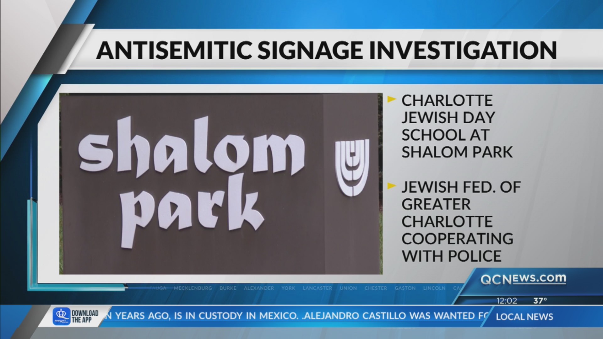 Antisemitic signage, Nazi symbol found at Shalom Park – Queen City News