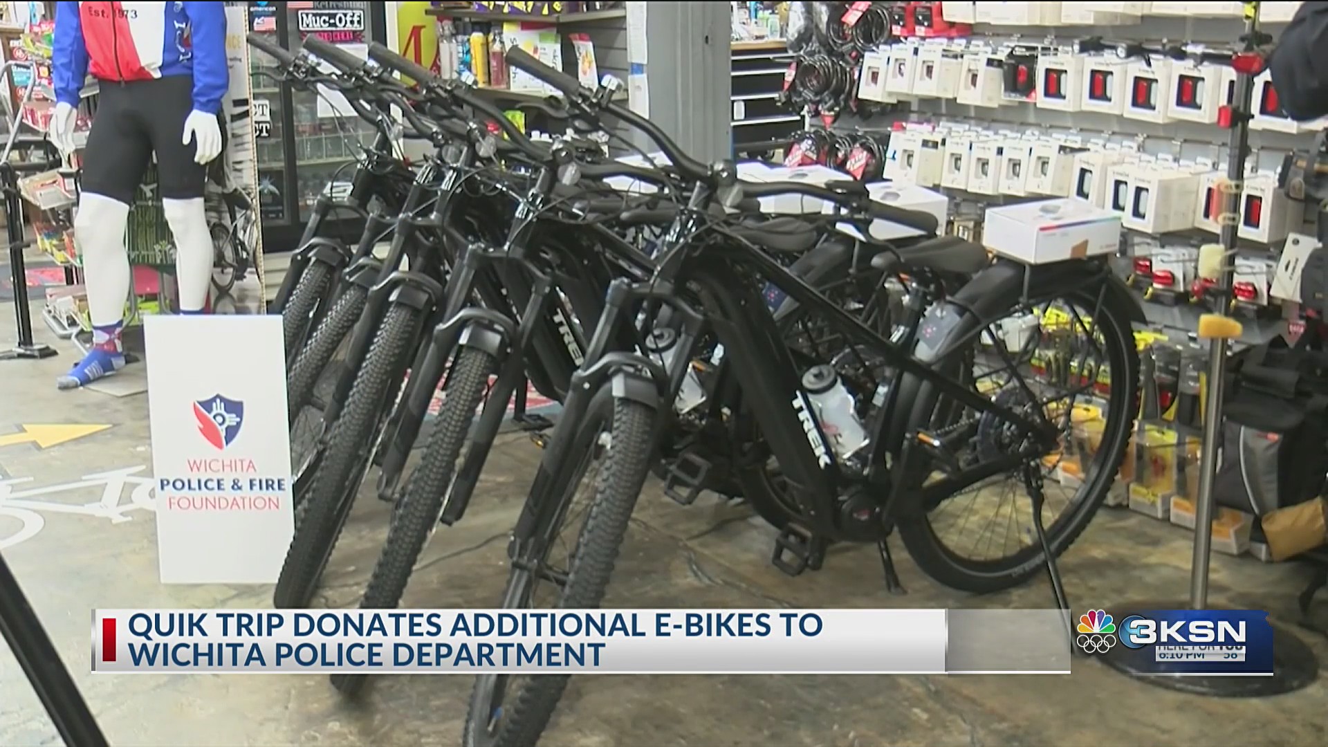 Wichita police receive five E‑Bikes through community grant – KSN-TV