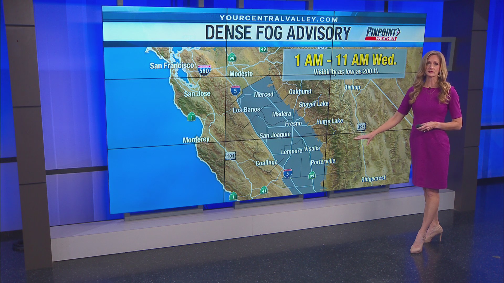 Forecast 1-13-2025 – CBS47 and KSEE24 | News from YourCentralValley.com