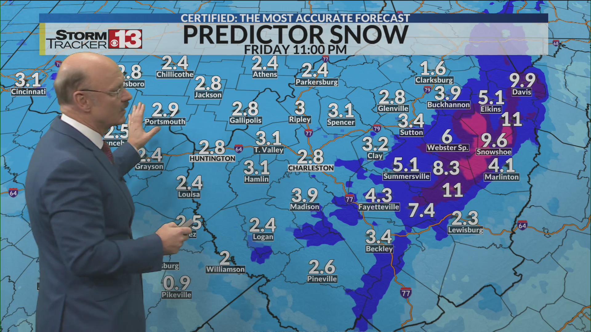 Three winter storms left this week – WOWK 13 News