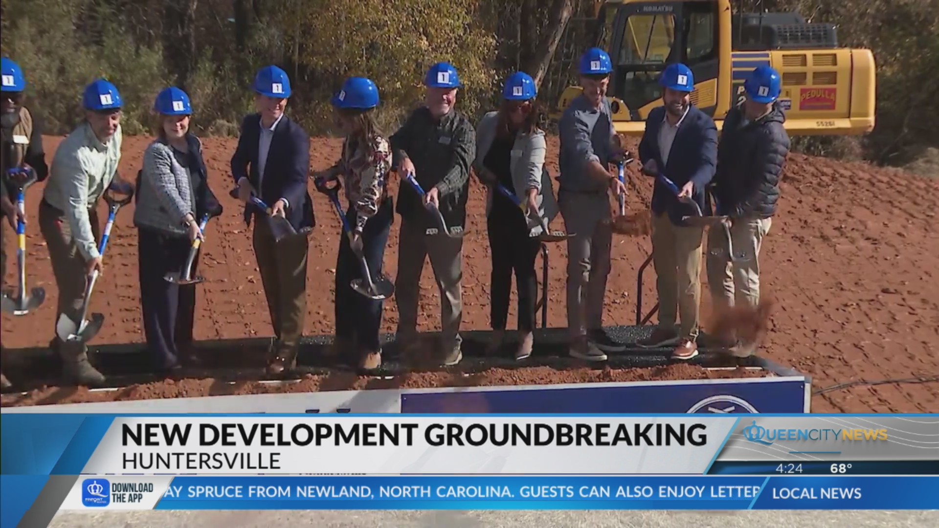 New development groundbreaking in Huntersville – Queen City News