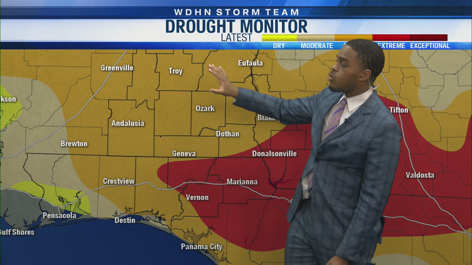 Dry conditions to remain across the Wiregrass! – WDHN – wdhn.com