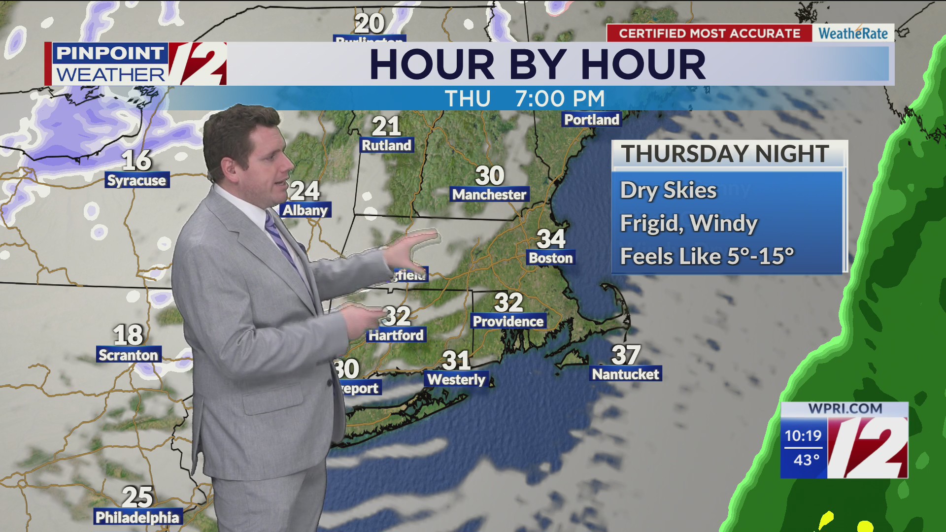 WPRI 12 Weather Forecast 1/14/26: Much Colder Air on the Way – WPRI.com