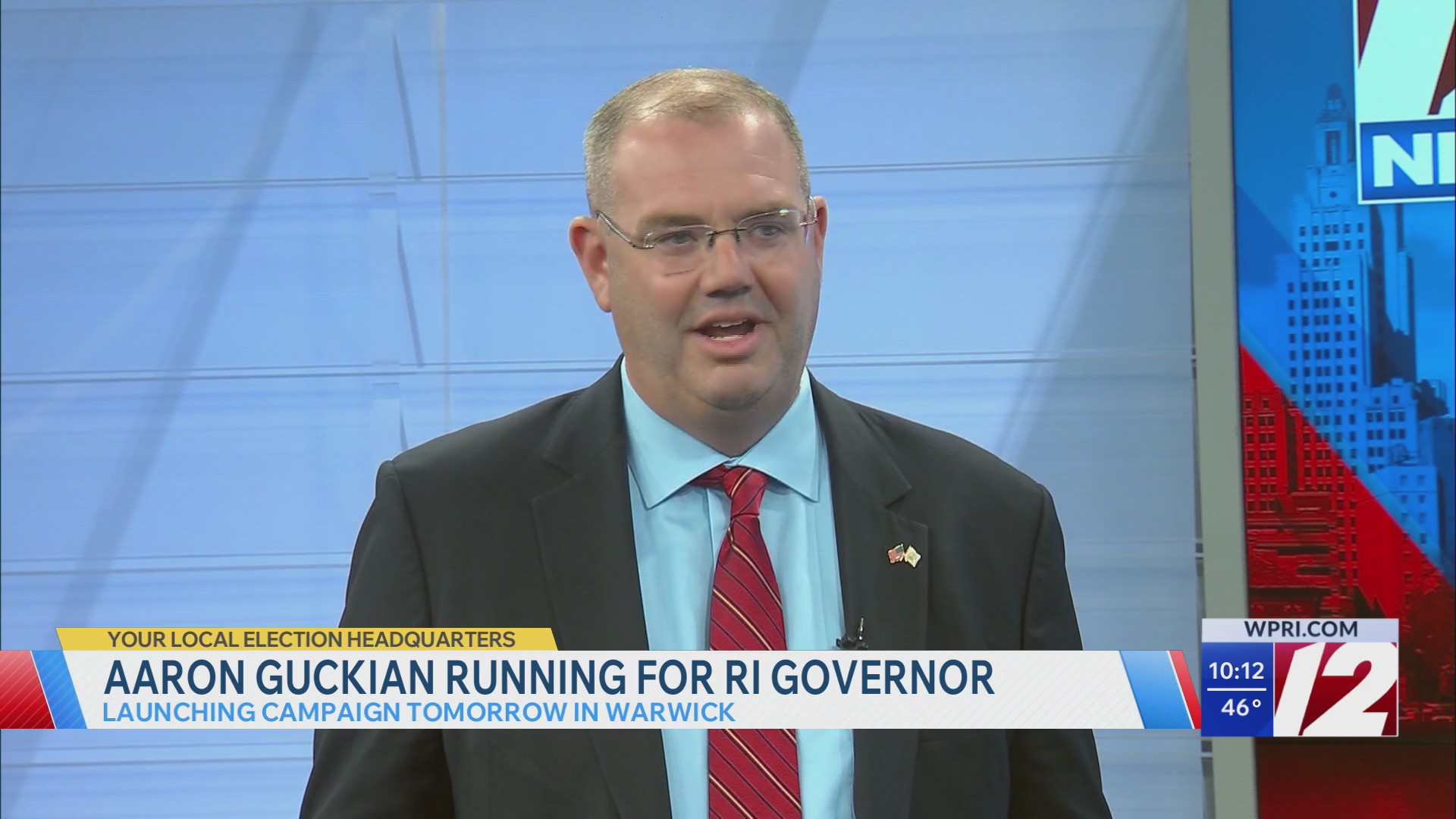 Aaron Guckian to launch 2026 GOP run for RI governor Monday – WPRI.com