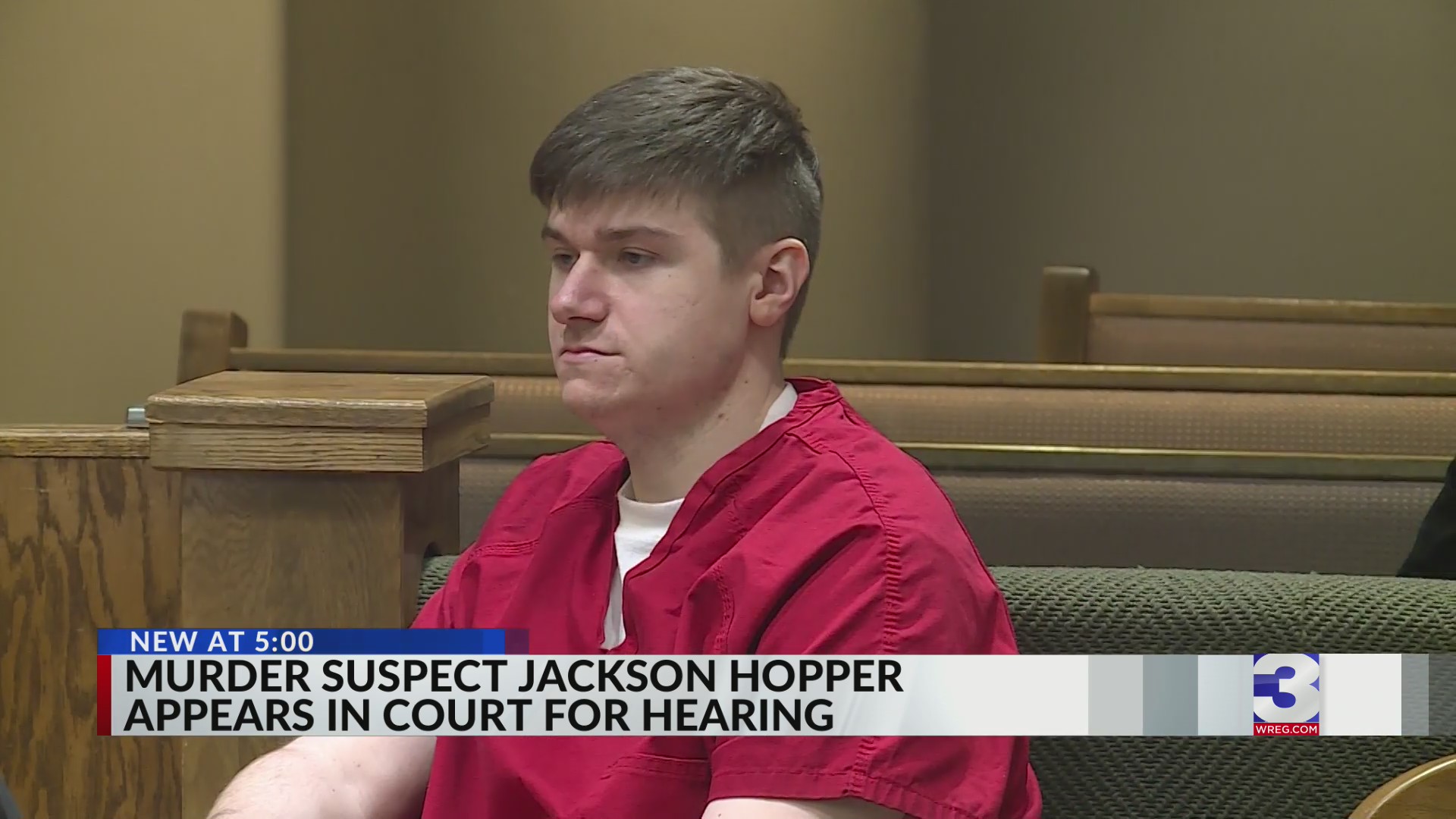 Murder suspect Jackson Hopper appears in court for hearing – WREG.com