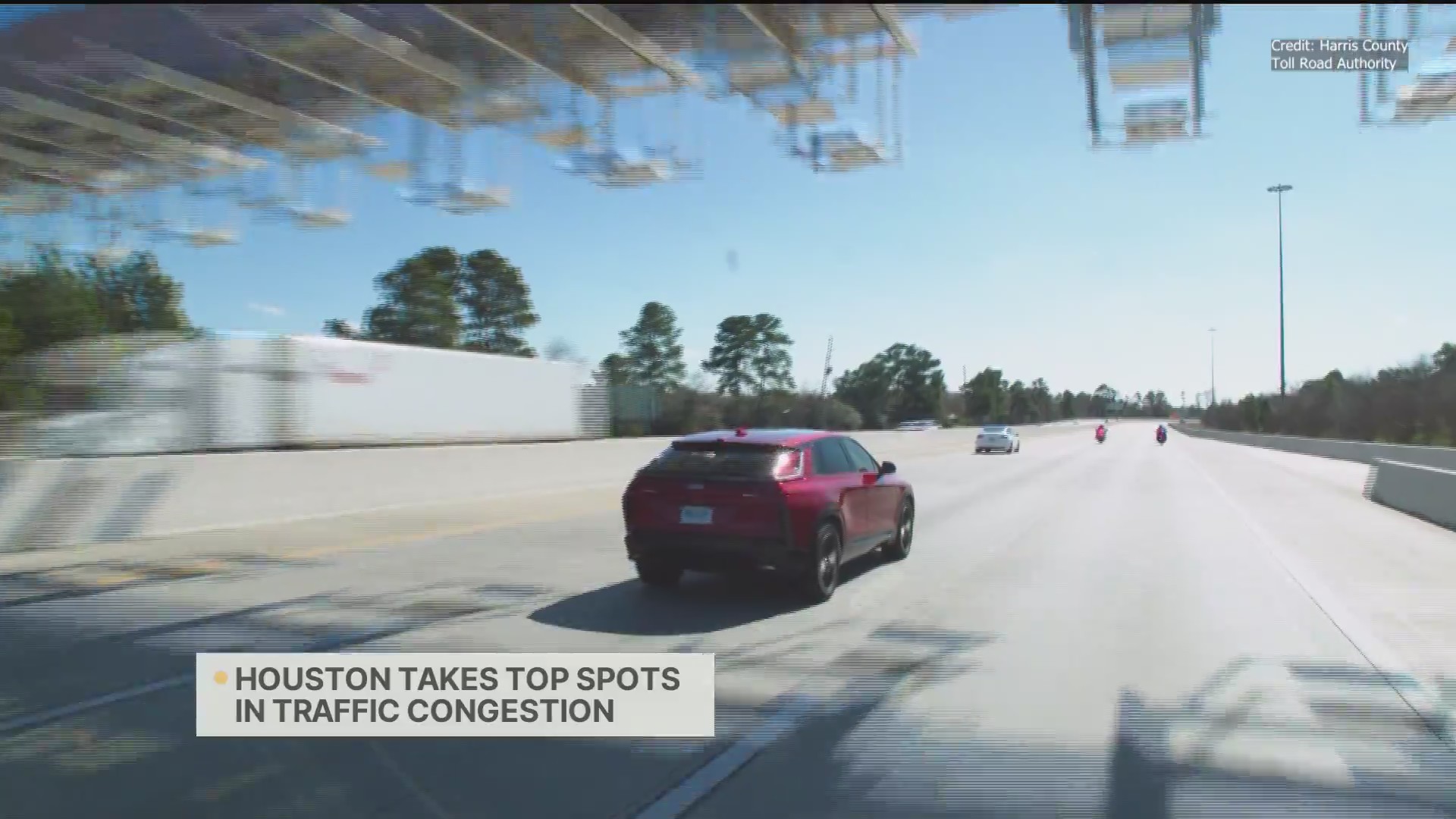 Houston tops hotspots for traffic congestion – CW39 Houston