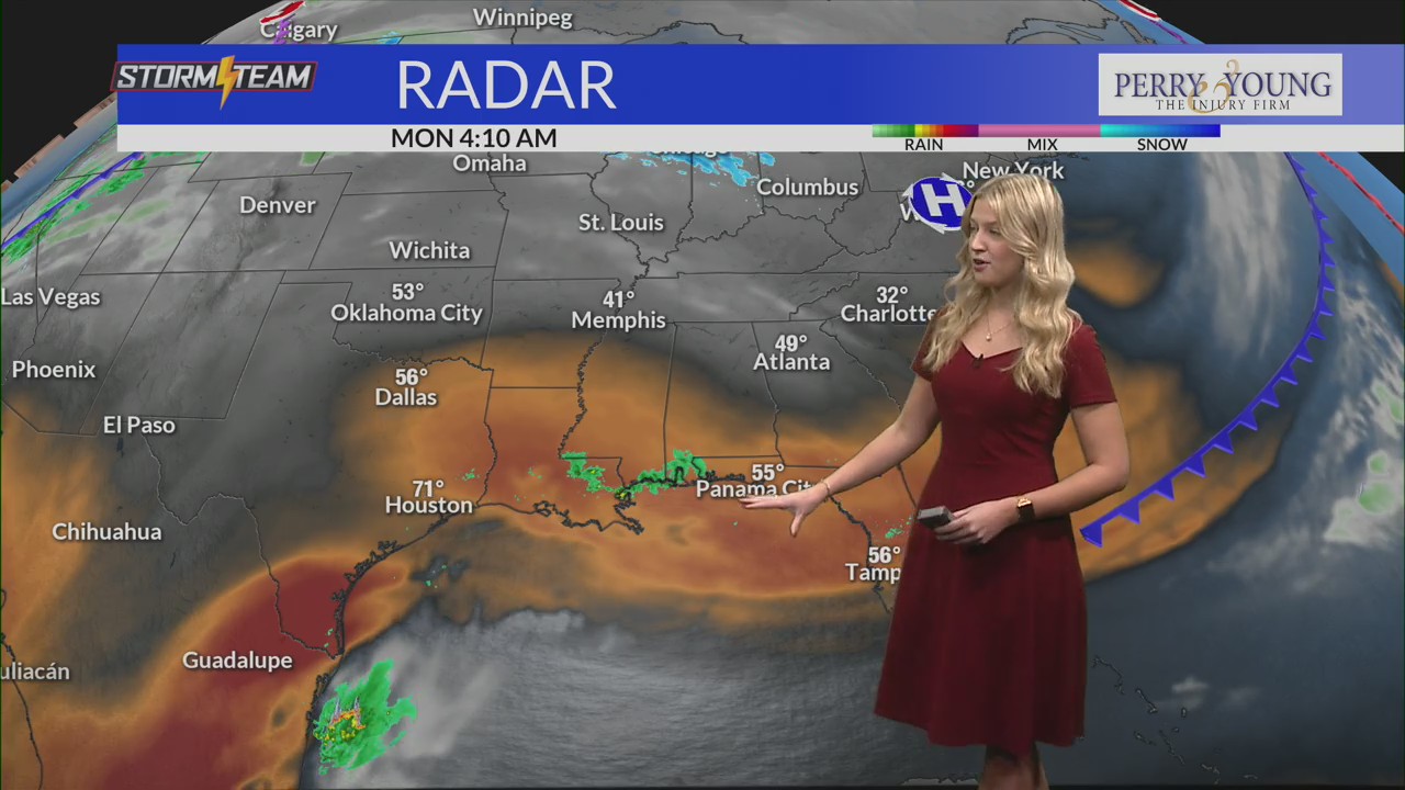 A warm & dry start to Christmas week – mypanhandle.com