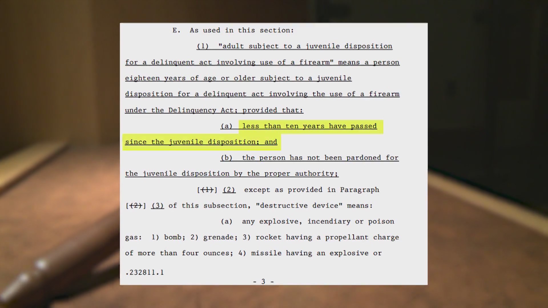 Bill aims to address juvenile’s criminal records and potential gun ...