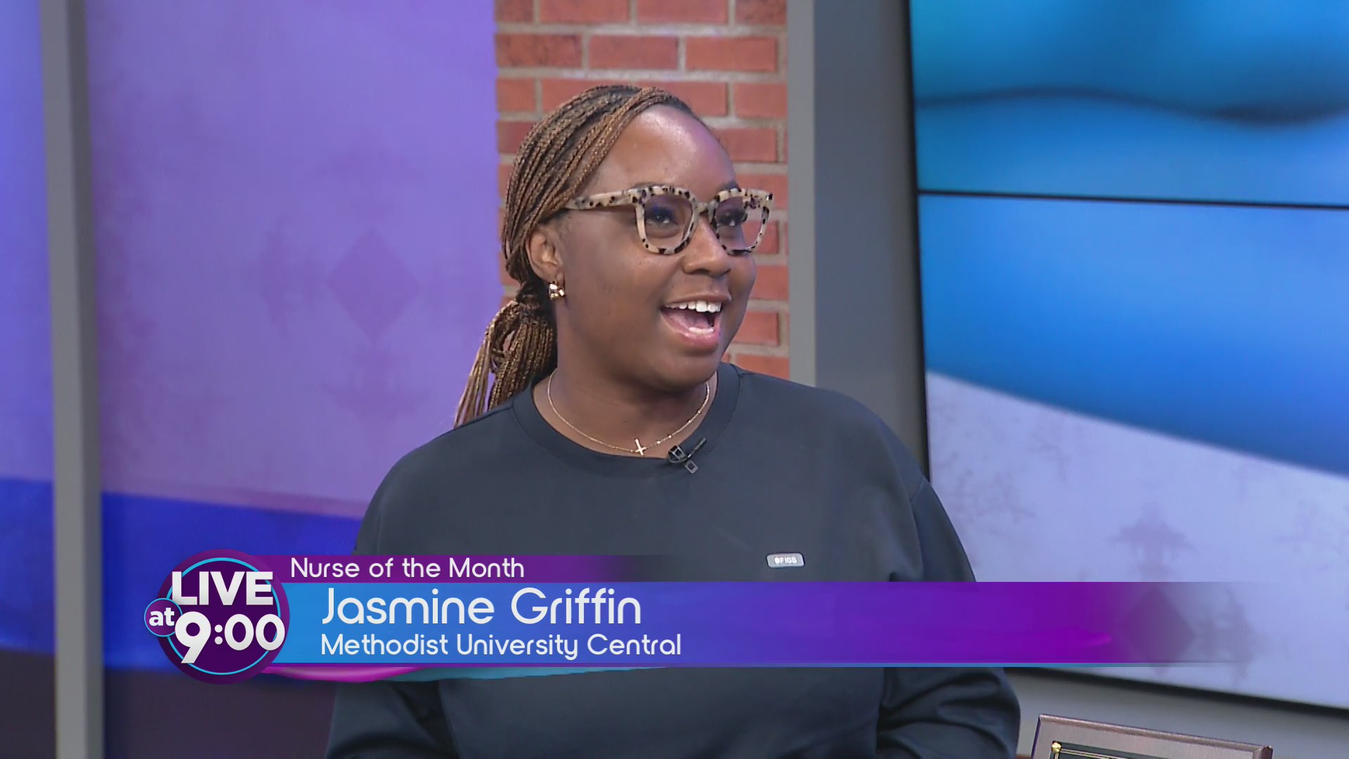 Nurse of the Month honors Jasmine Griffin at Methodist University ...