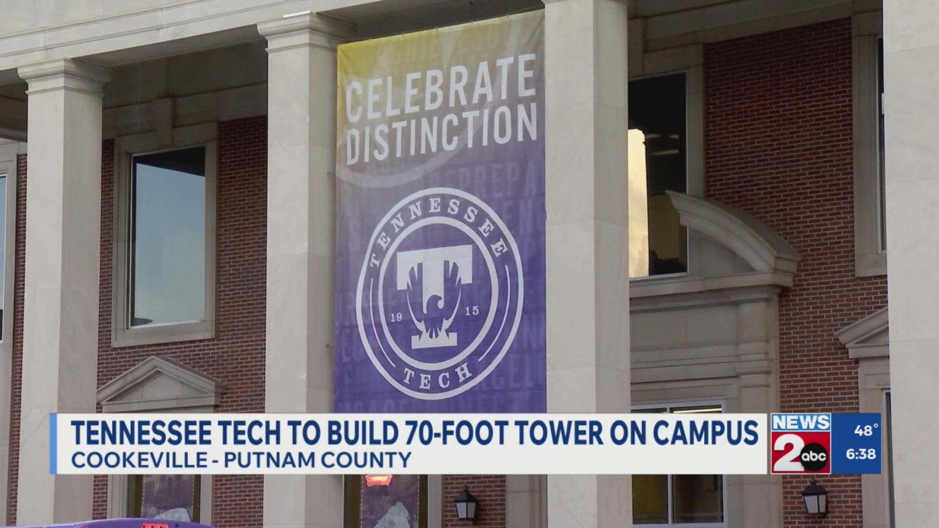 Tennessee Tech to build 70 foot tower on campus – WKRN News 2