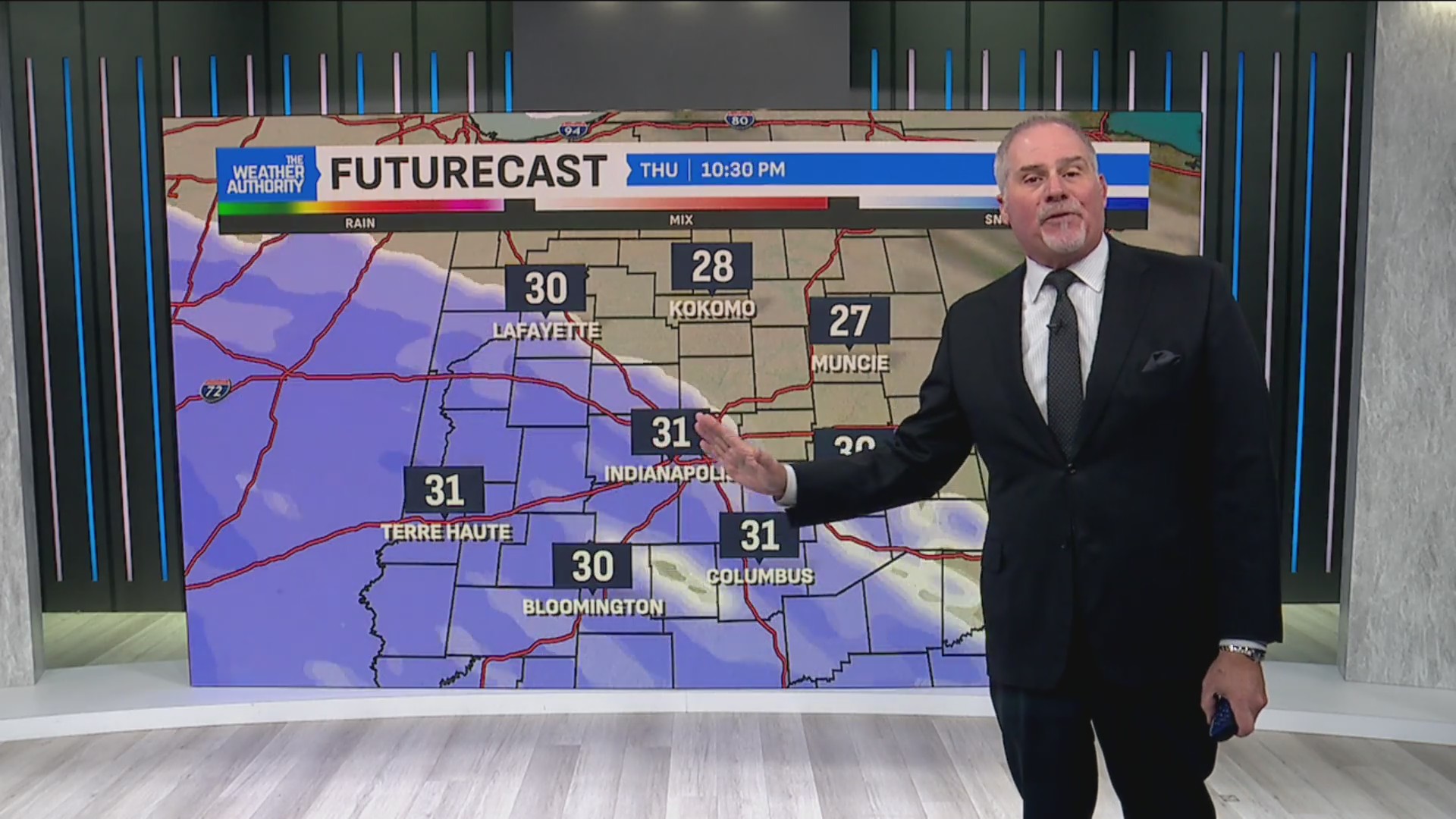 Brian Wilkes gives his full winter weather 7-day forecast – Fox 59