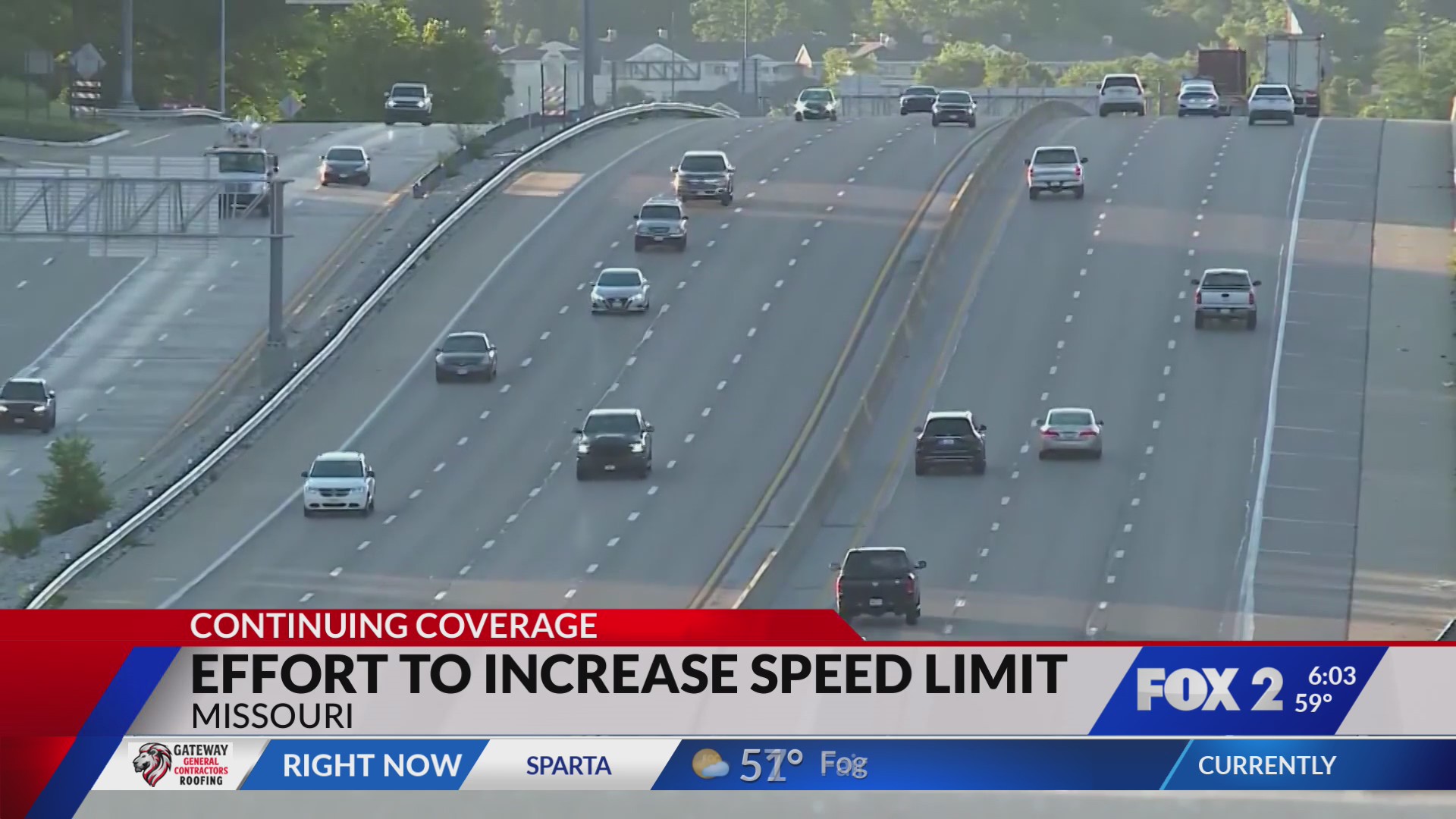 Effort to raise speed limit in Missouri advances – FOX 2