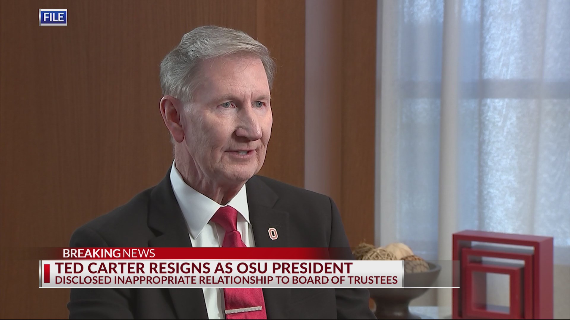 Ohio State president Ted Carter resigns – WIVT – News 34