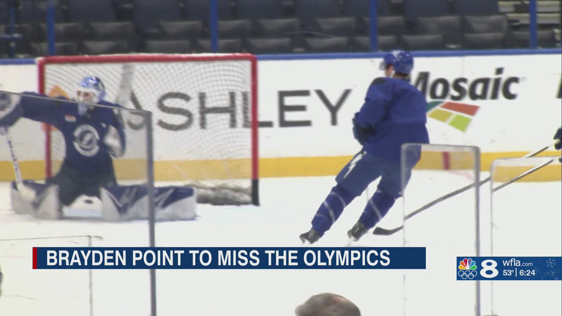 Brayden Point to miss the Olympics – WFLA