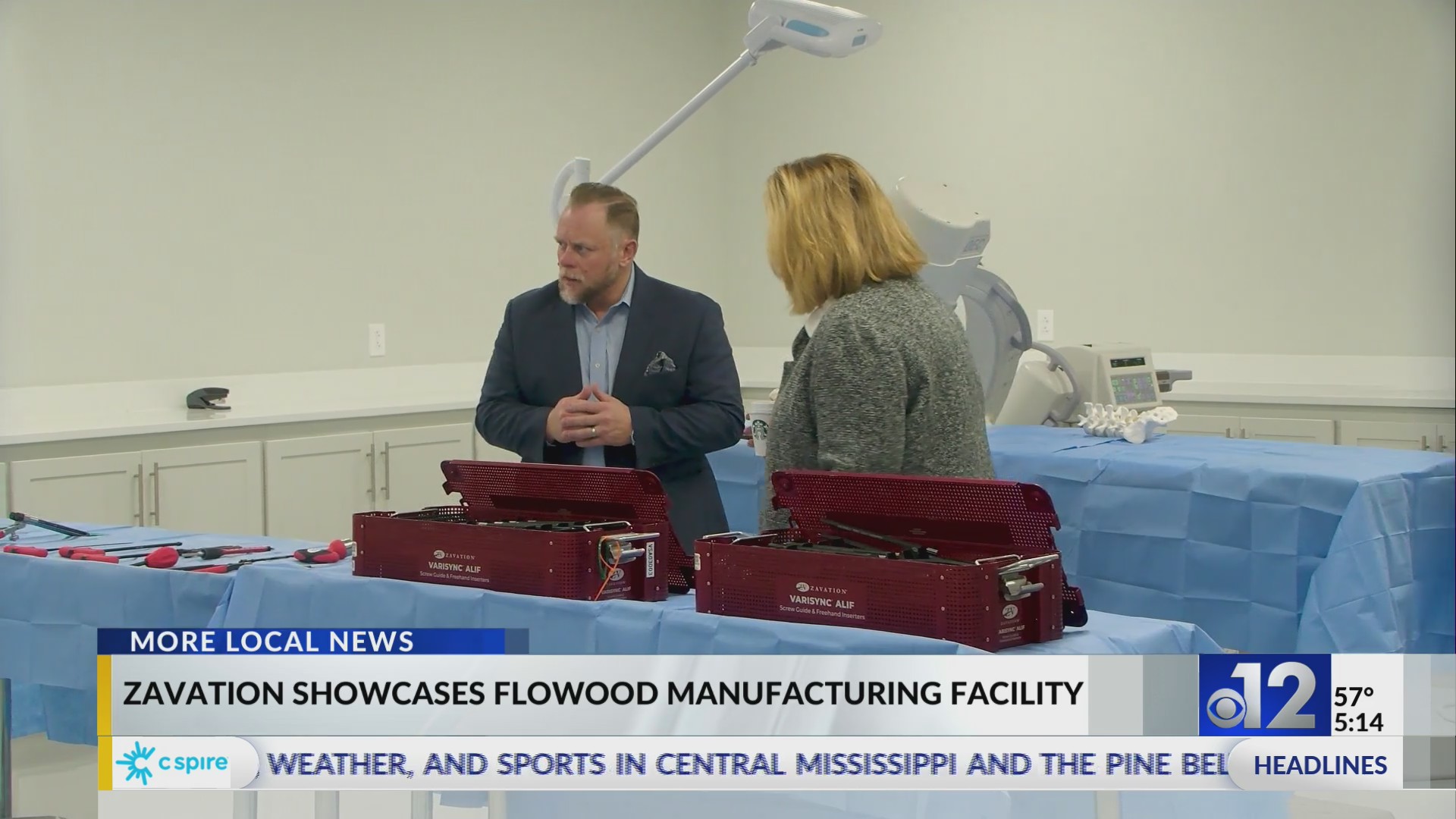 Zavation showcases Flowood manufacturing facility – WJTV