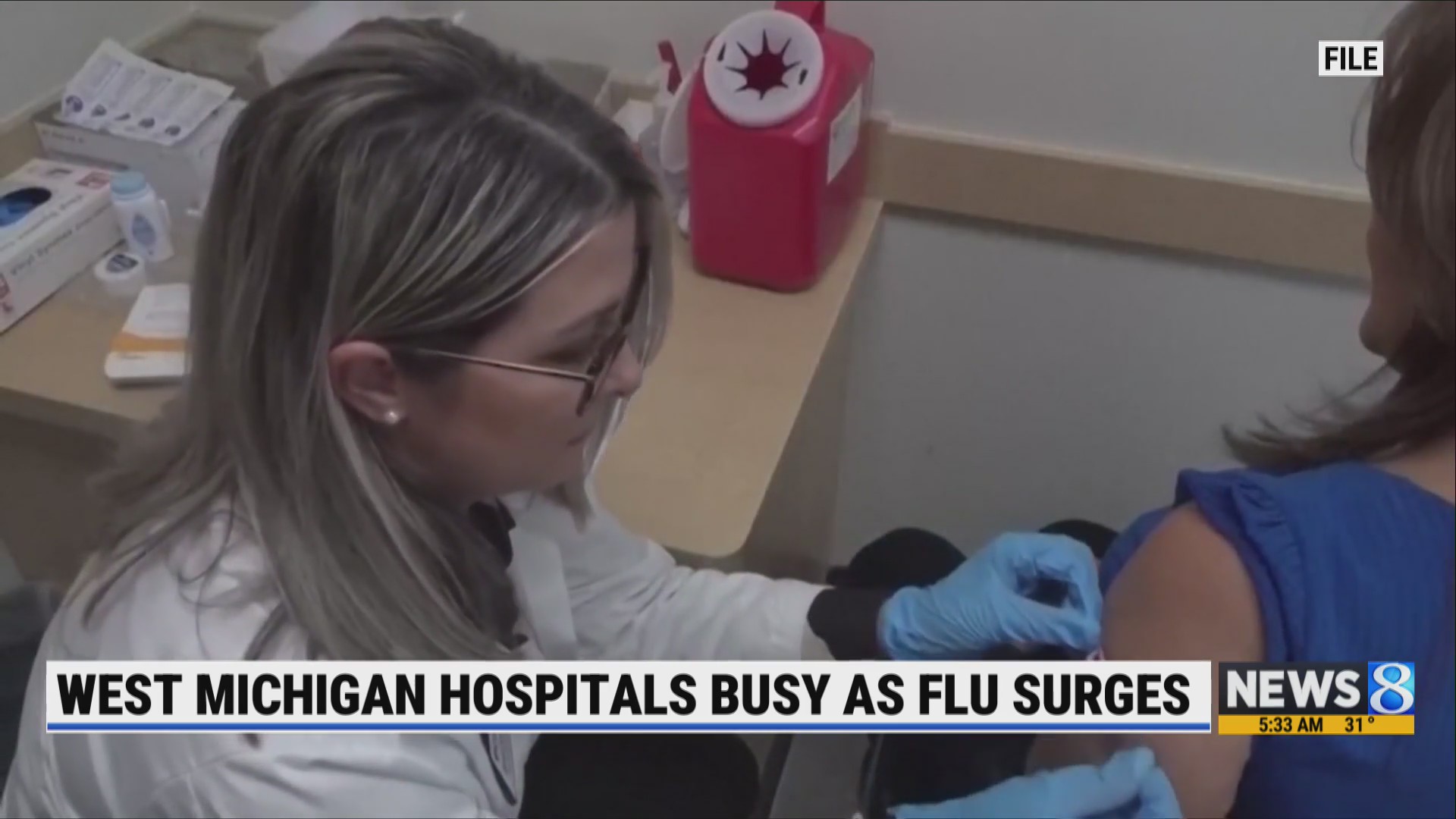 West Michigan hospitals busy as flu surges – WOODTV.com