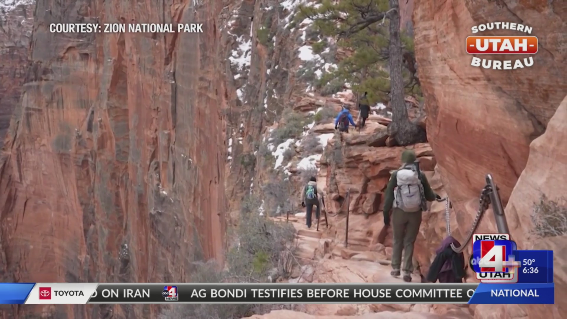 Zion National Park opens Spring Lottery for Angels Landing on Friday ...