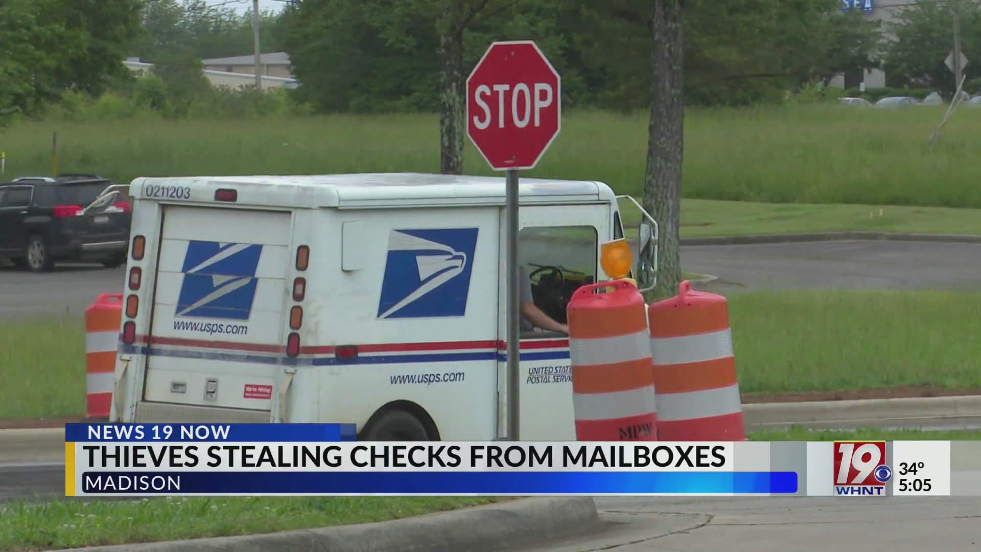 Thieves Stealing Checks From Mailboxes | Dec. 2, 2025 | News 19 at 5 p ...