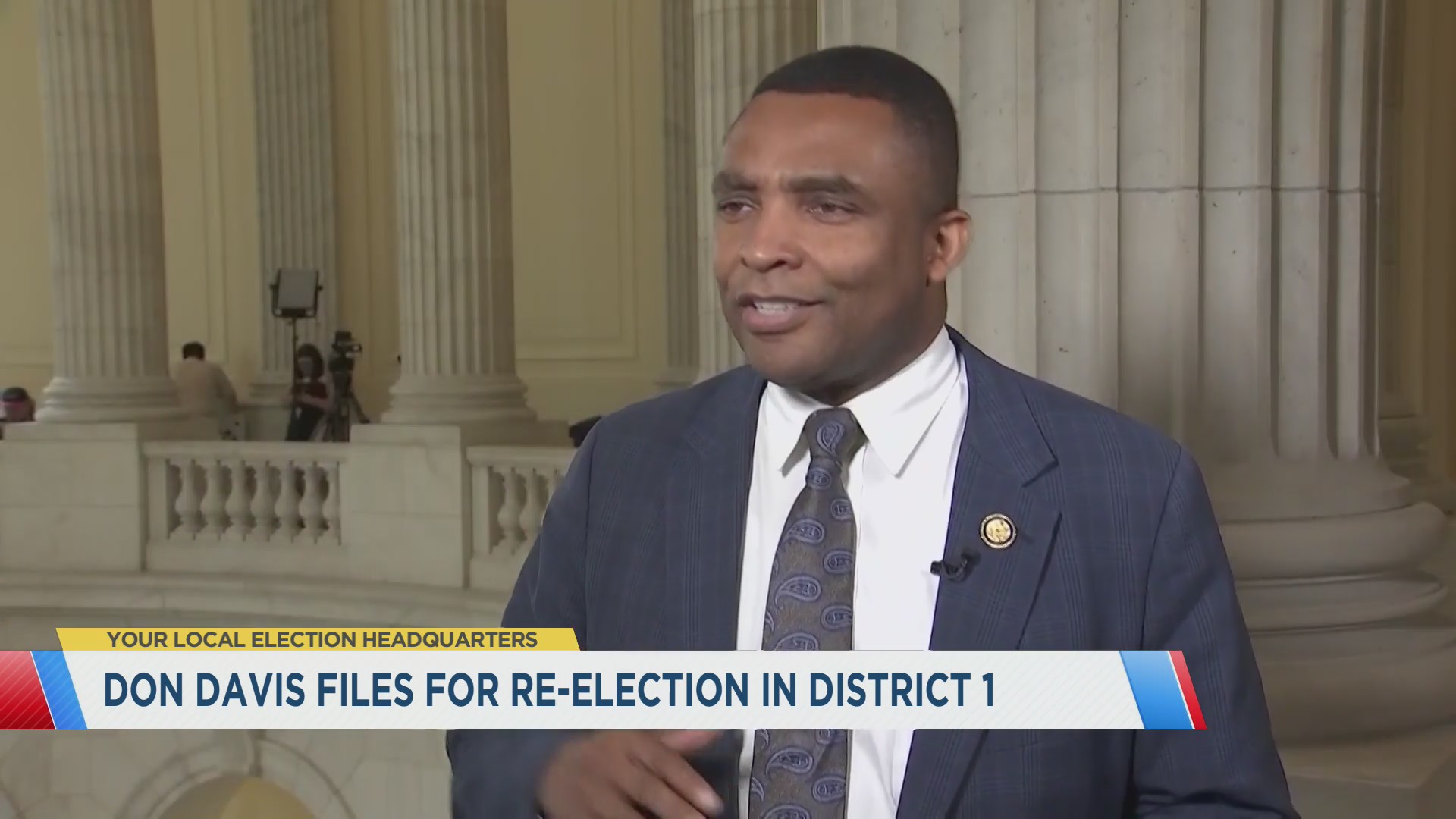 Rep. Don Davis seeks reelection in NC-01 district – WNCT